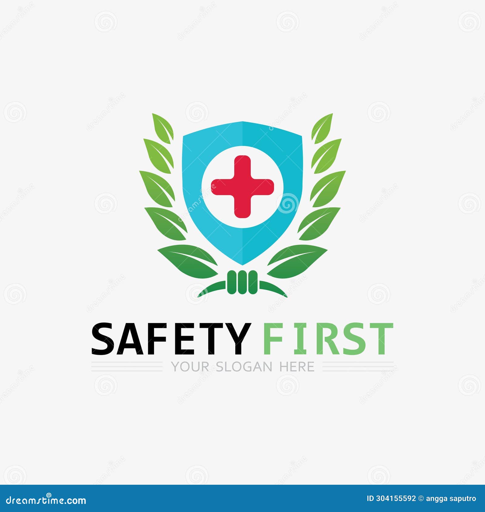Safety First Logo Icon Vector Design and Illustration Graphic Sign ...
