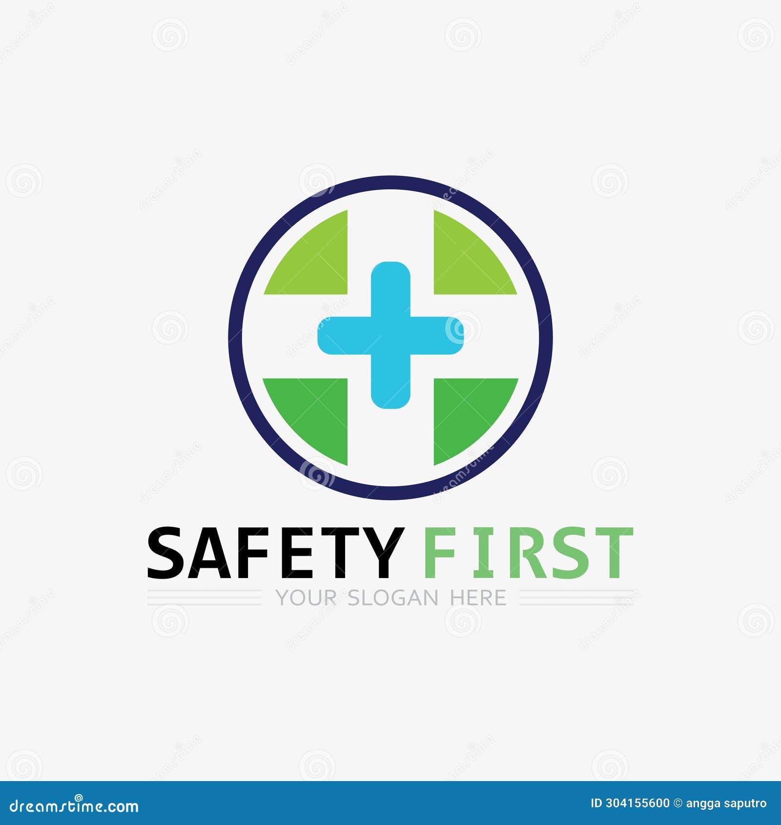 First Logo Design. Simpe Flat Vector Illustration | CartoonDealer.com ...