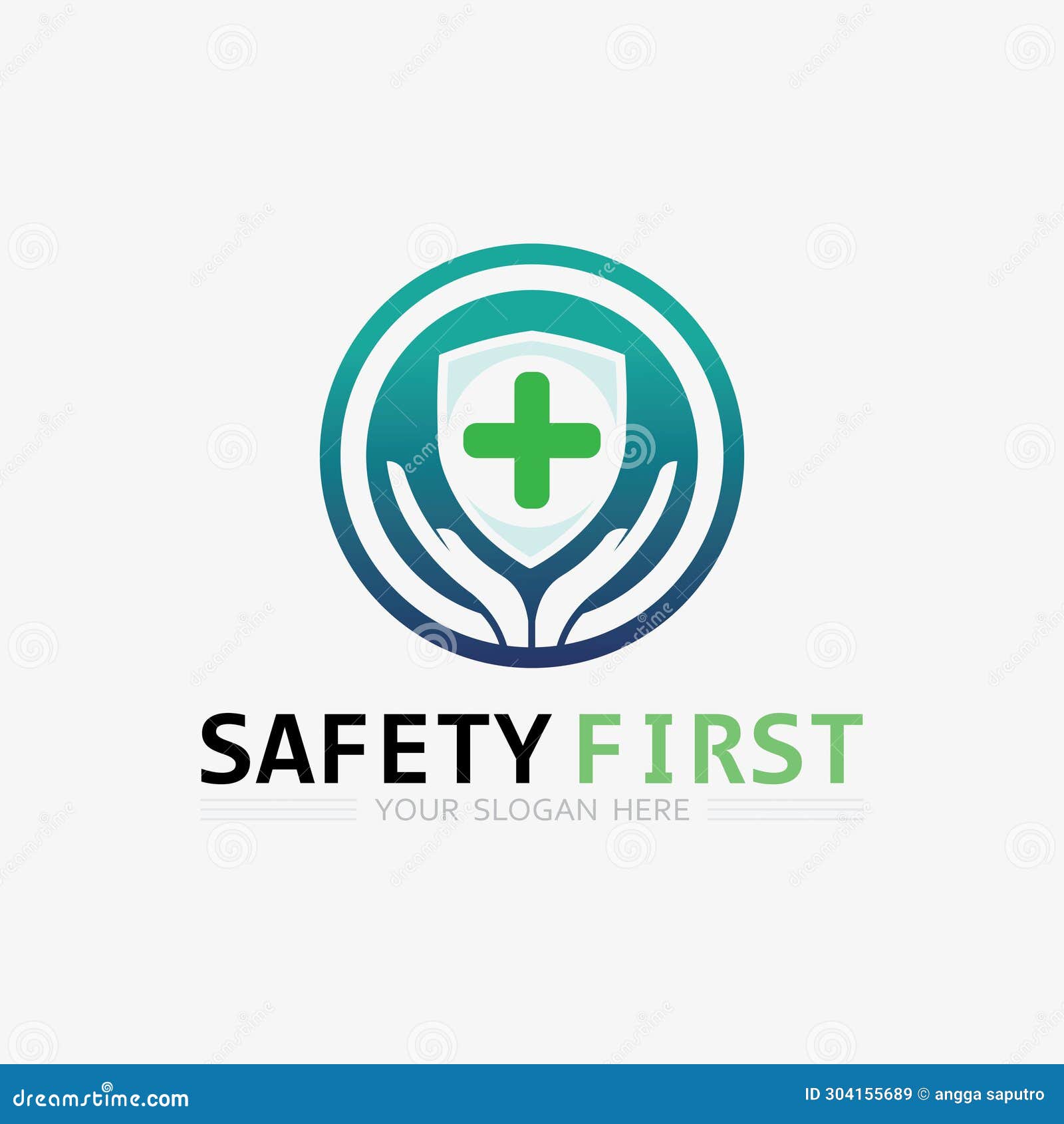 First Logo Design. Simpe Flat Vector Illustration | CartoonDealer.com ...