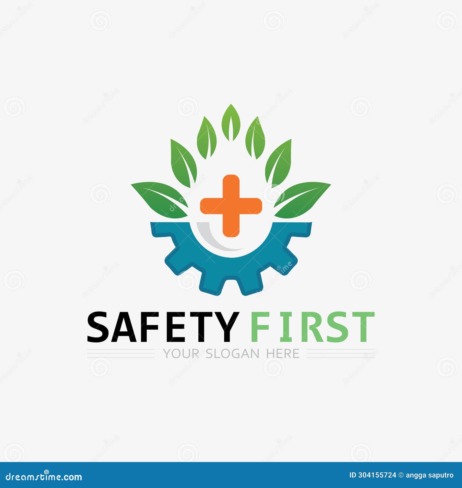 Safety First Logo Icon Vector Design and Illustration Graphic Sign ...
