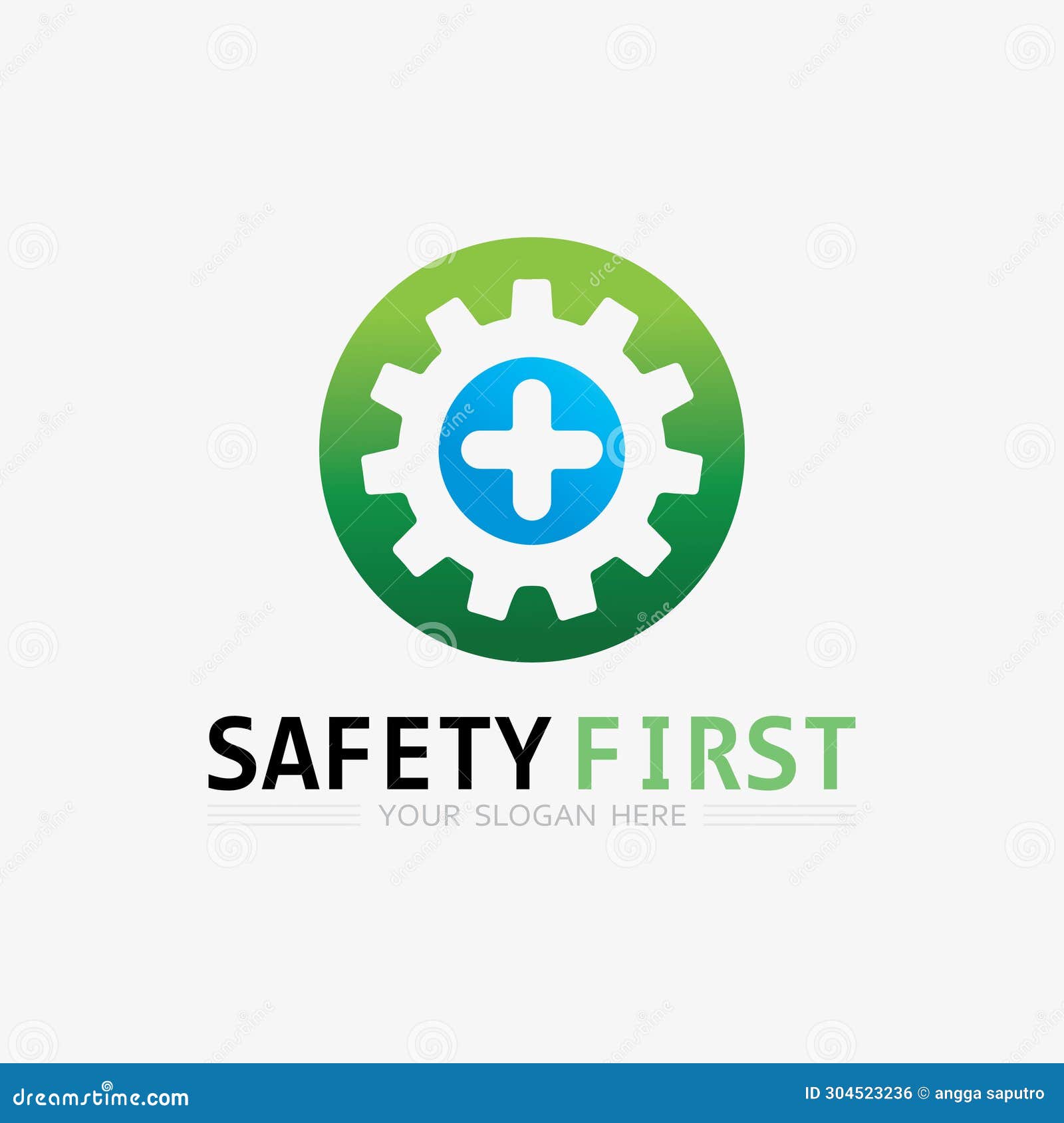 Safety First Logo Icon Vector Design and Illustration Graphic Sign ...