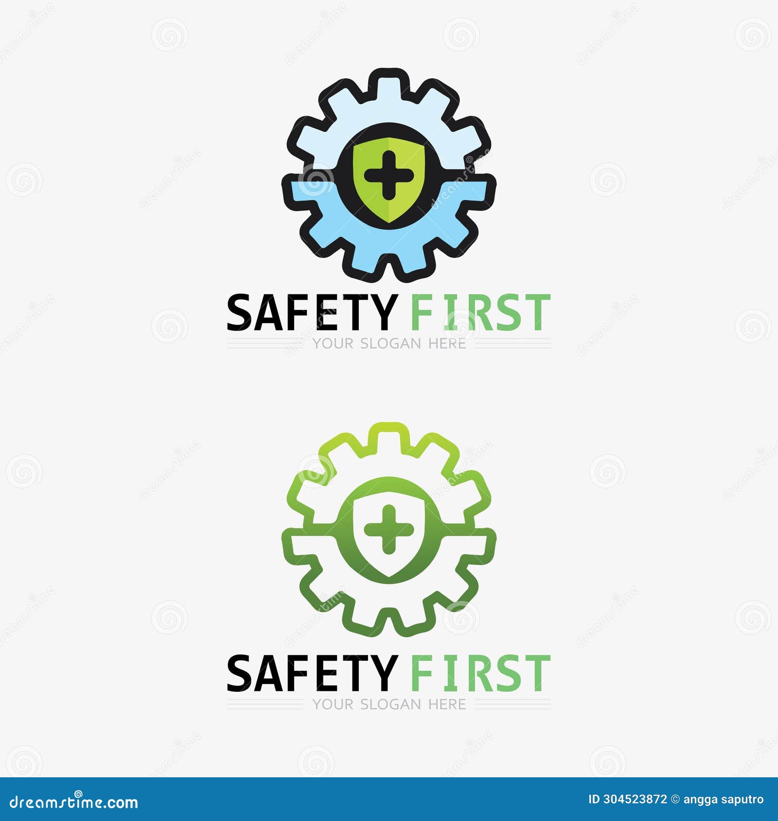 Safety First Logo Icon Vector Design and Illustration Graphic Sign ...