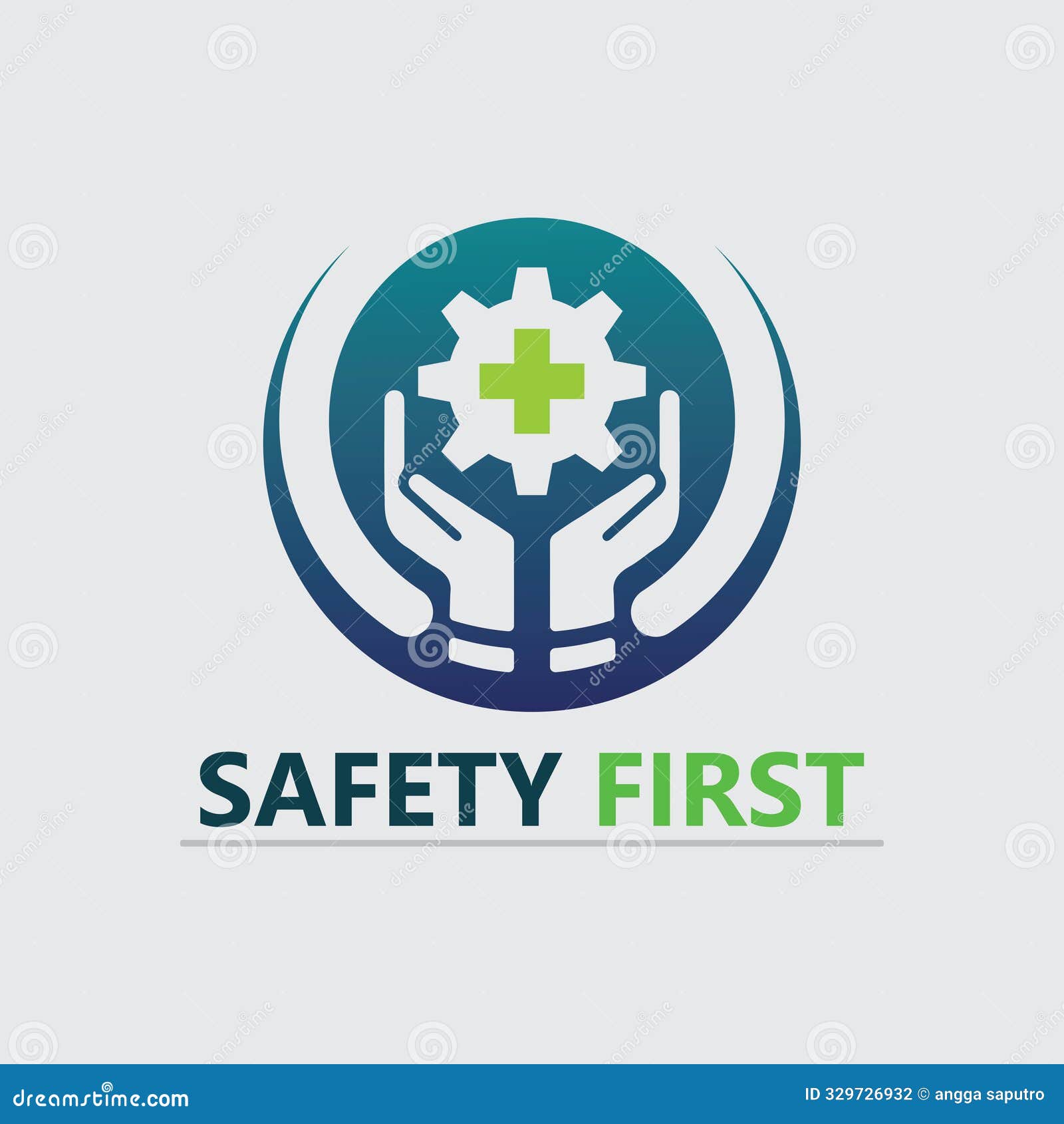 Safety First Logo Icon Vector Design and Illustration Graphic Sign ...