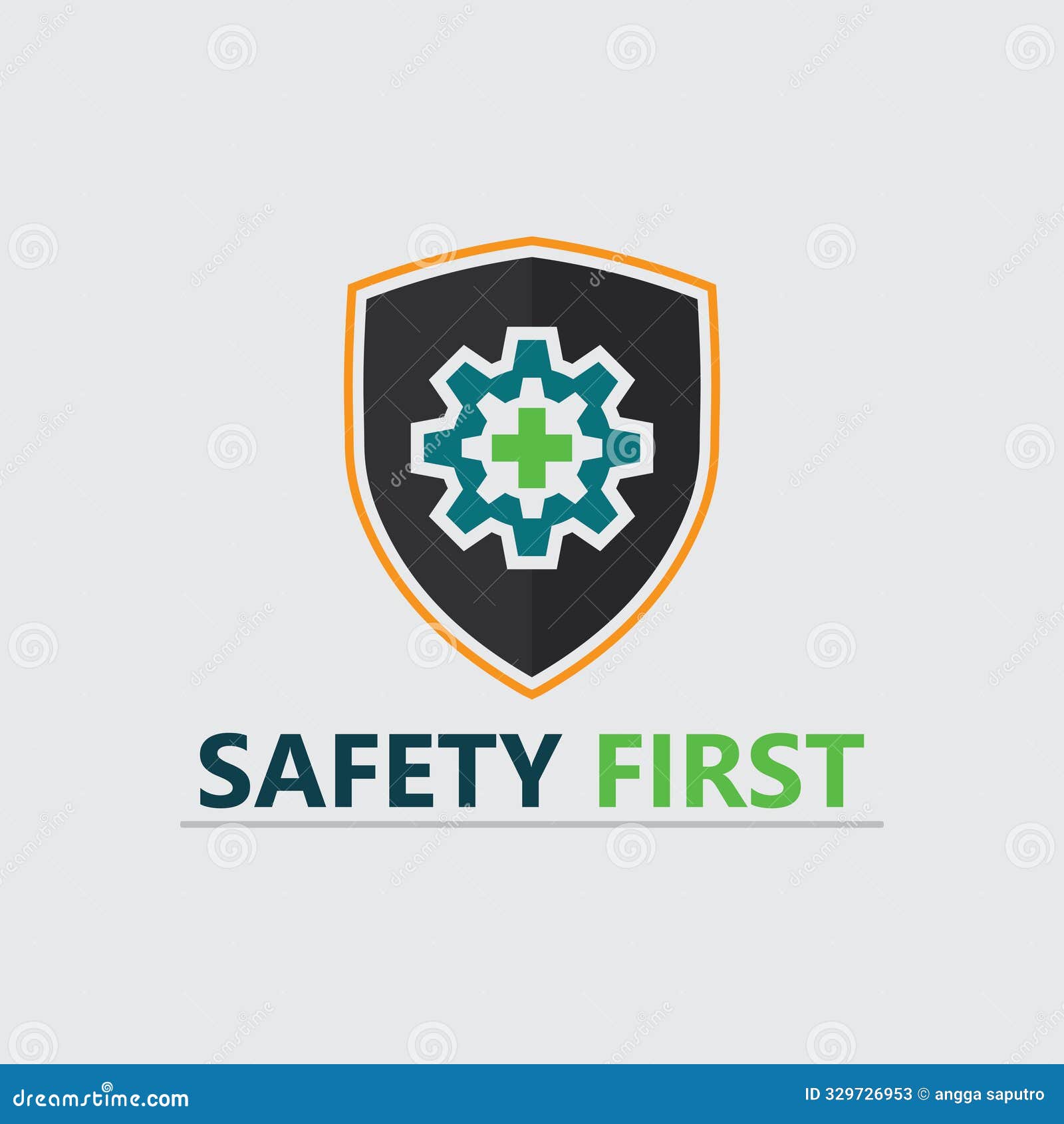 Safety First Logo Icon Vector Design and Illustration Graphic Sign ...