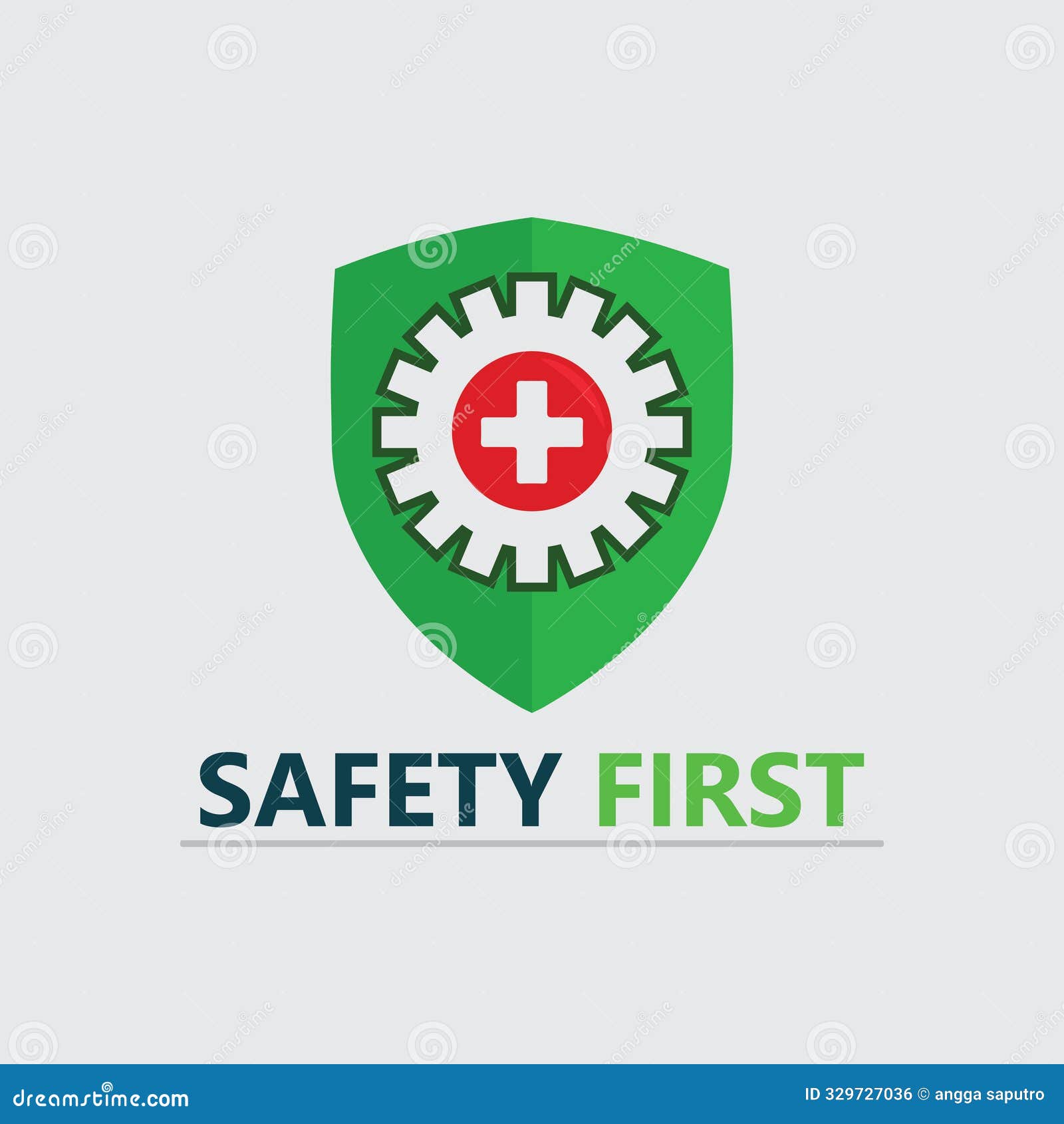 Safety First Logo Icon Vector Design and Illustration Graphic Sign ...