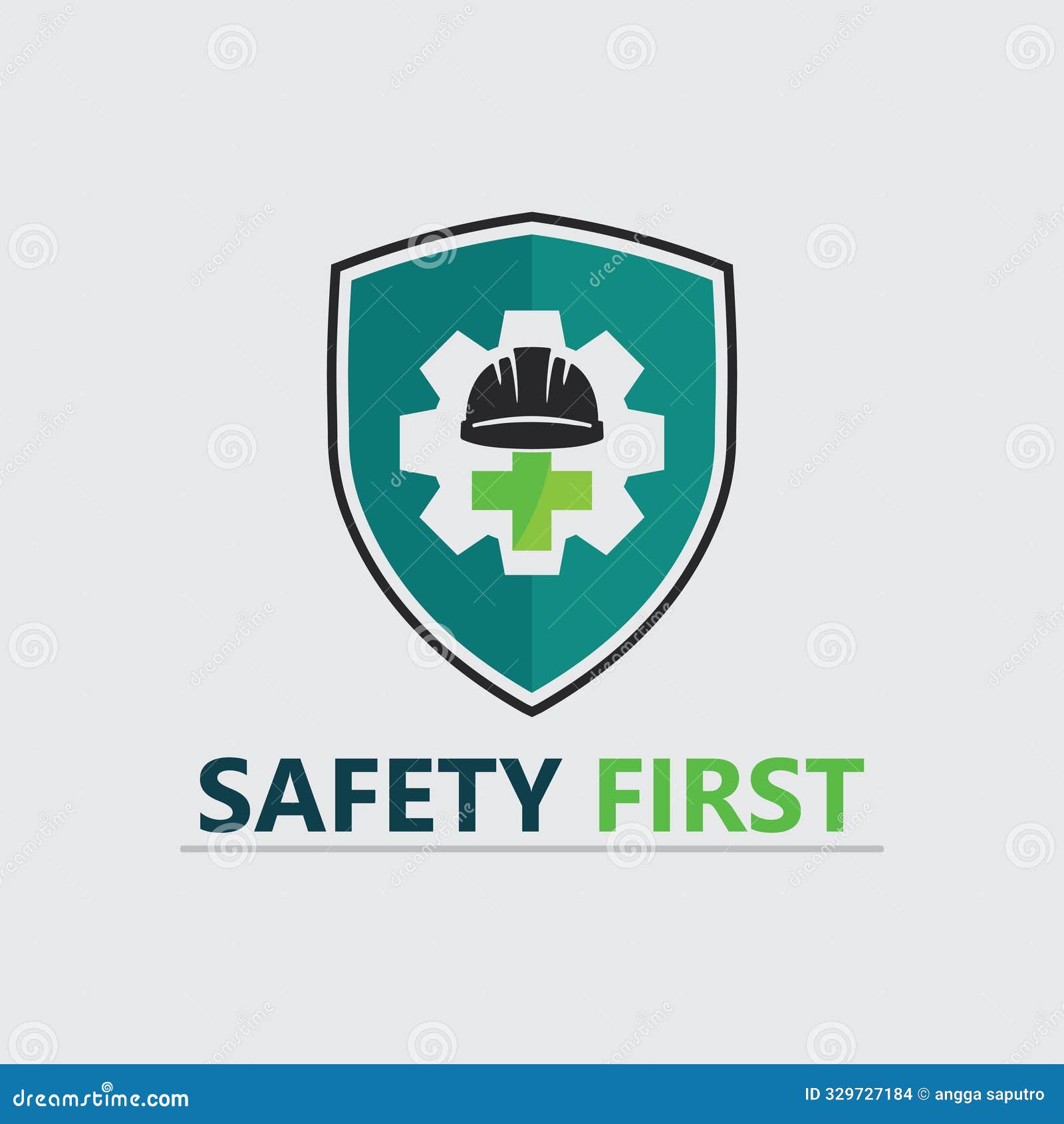 Safety First Logo Icon Vector Design and Illustration Graphic Sign ...