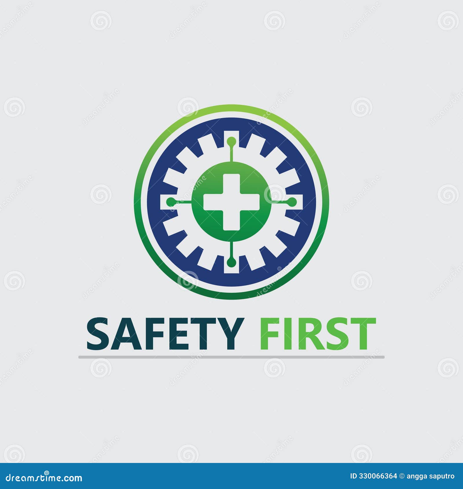 Safety First Logo Icon Vector Design and Illustration Graphic Sign ...