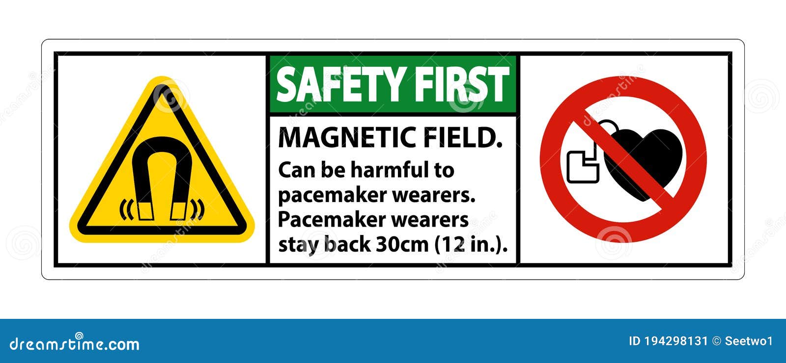 Safety First Magnetic Field Can Be Harmful To Pacemaker Wearers ...