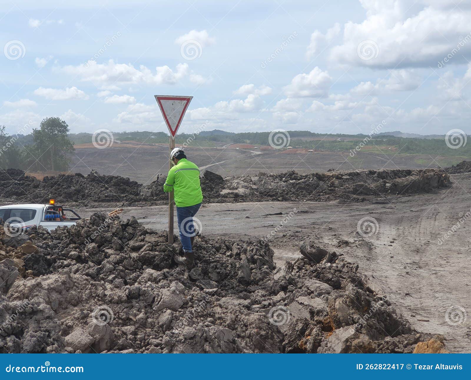 Safety First Mining stock image. Image of zeroincident - 262822417