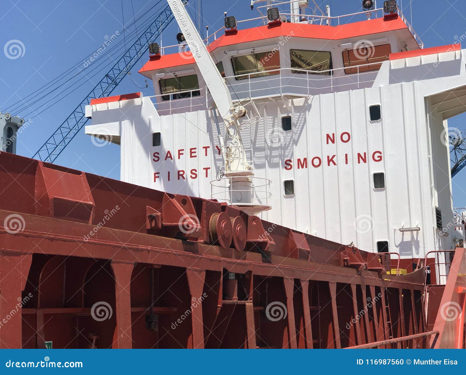 Safety First. NO SMOKING stock photo. Image of safety - 116987560