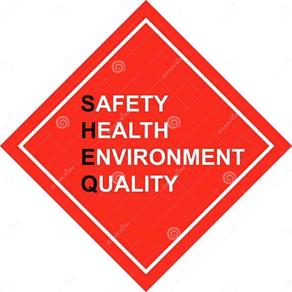 Safety First - she&Q Sign - Vector Stock Vector - Illustration of ...