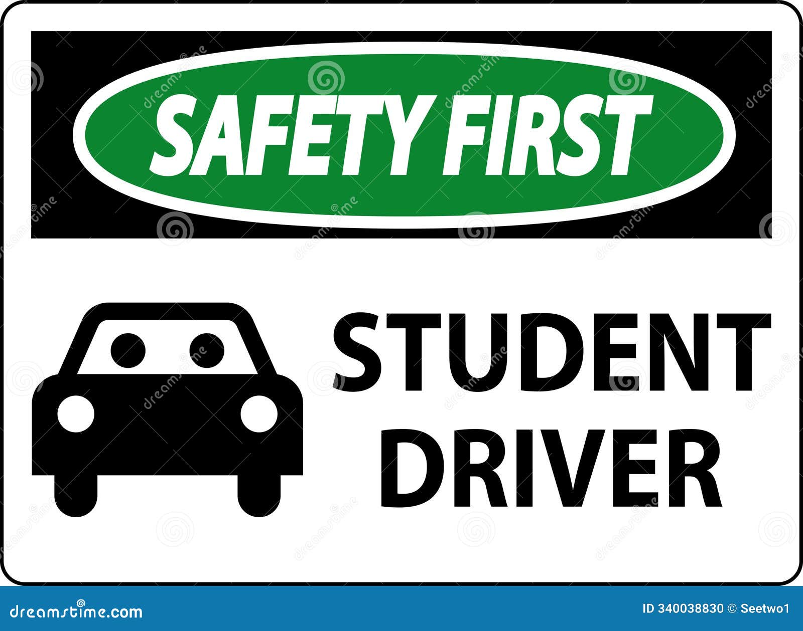 Car Safety Driver Infographic With Charts Vector Illustration ...