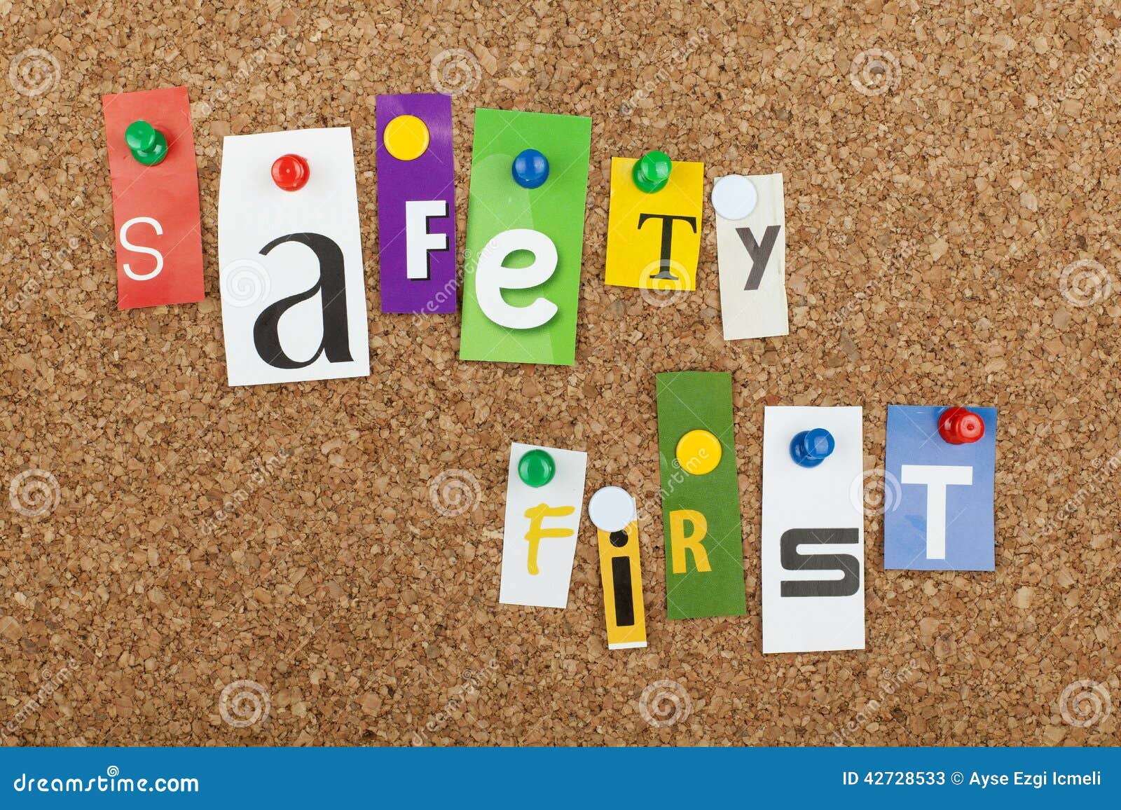 Safety First Sticky Note Stock Photography | CartoonDealer.com #30604418