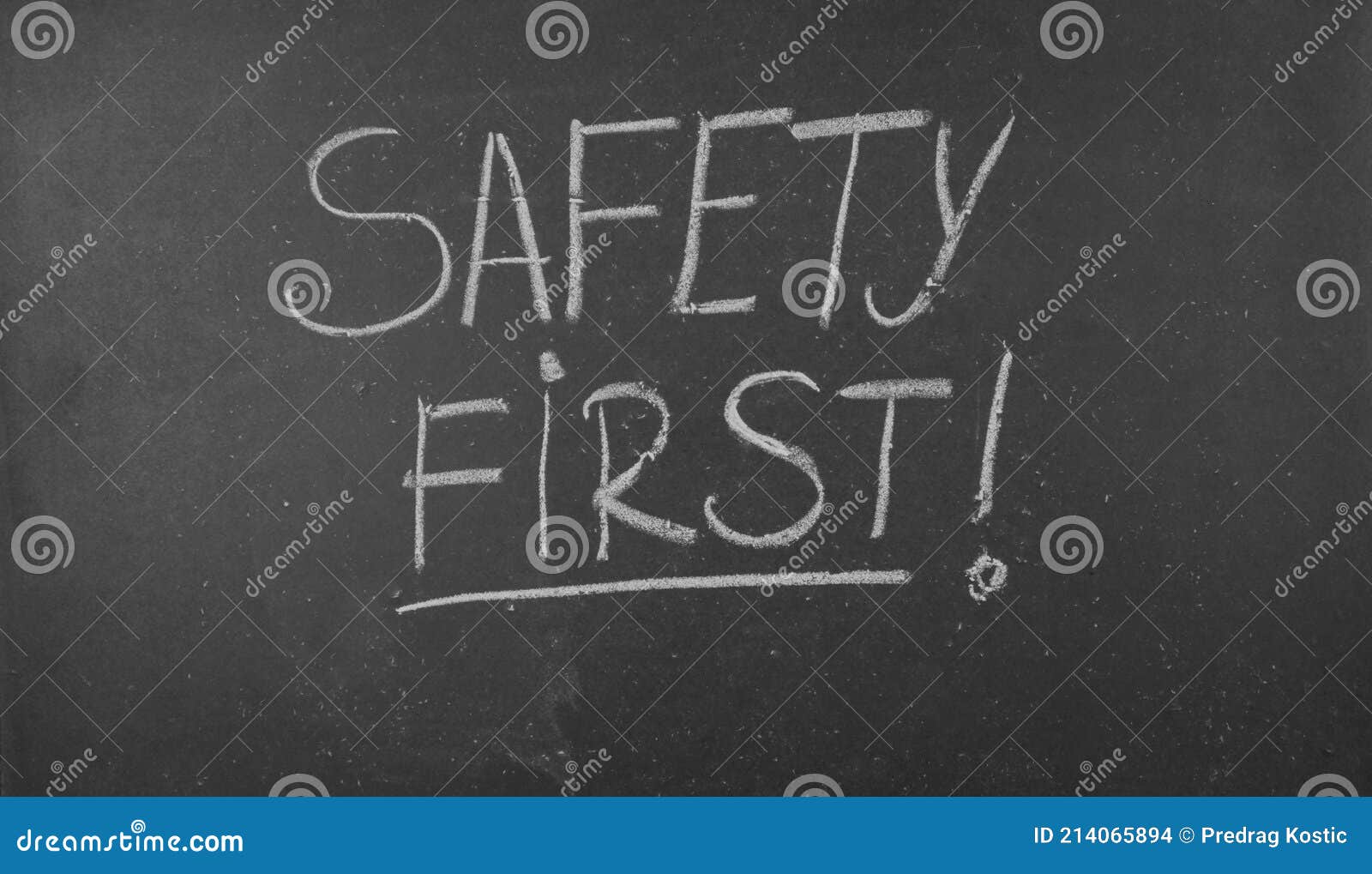 Safety first! stock photo. Image of important, black - 214065894