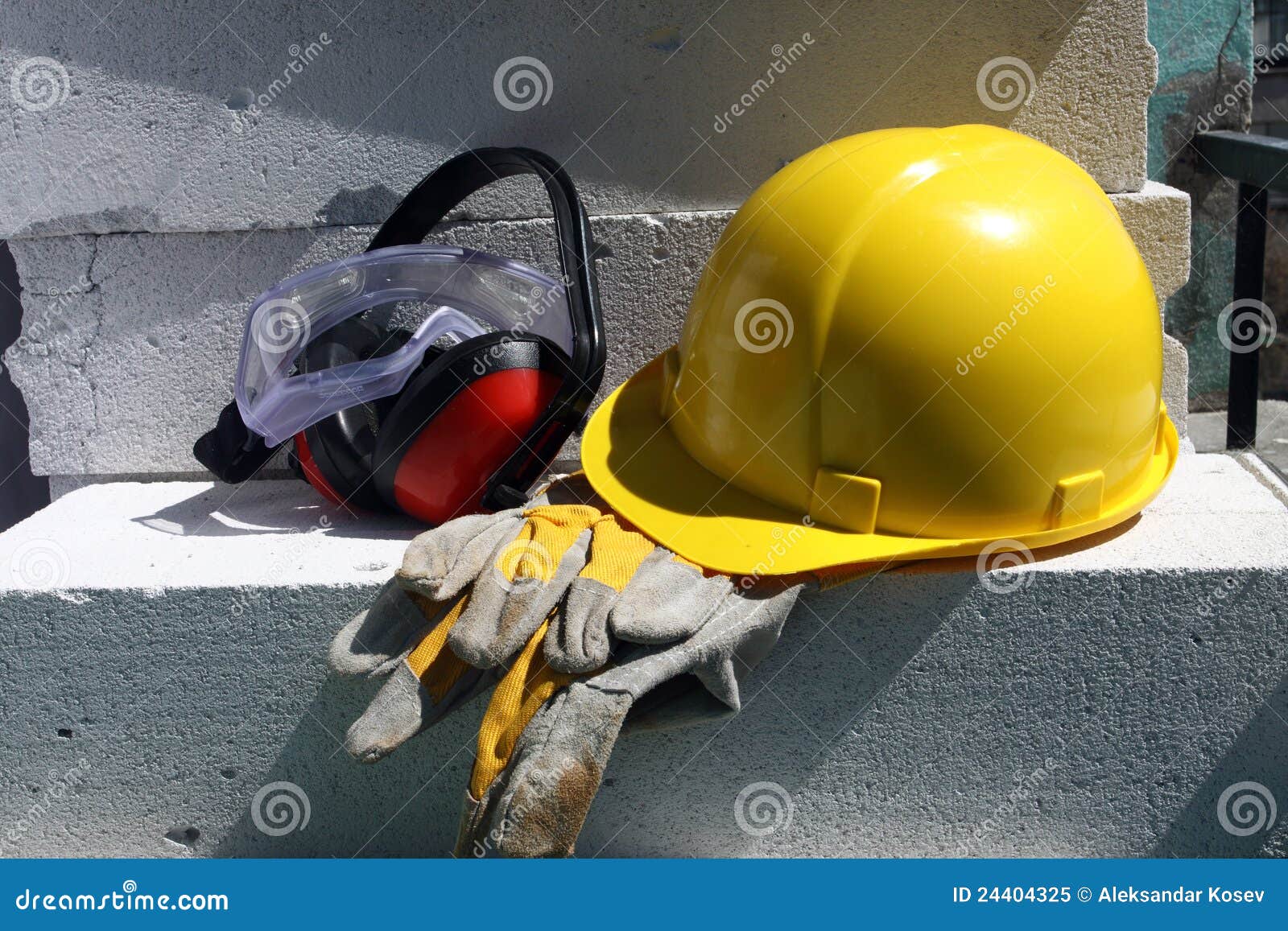 Safety gear stock image. Image of gear, head, personal - 24404325