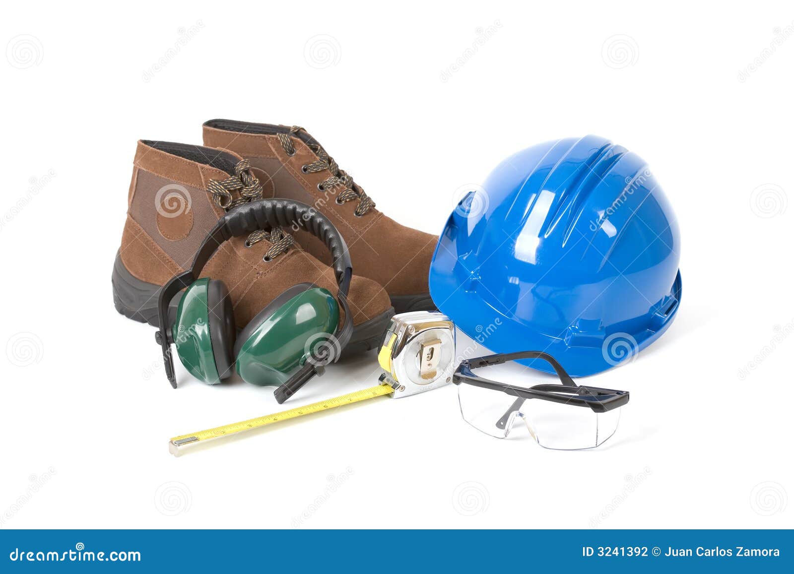 Safety gear stock photo. Image of helmet, architecture - 3241392