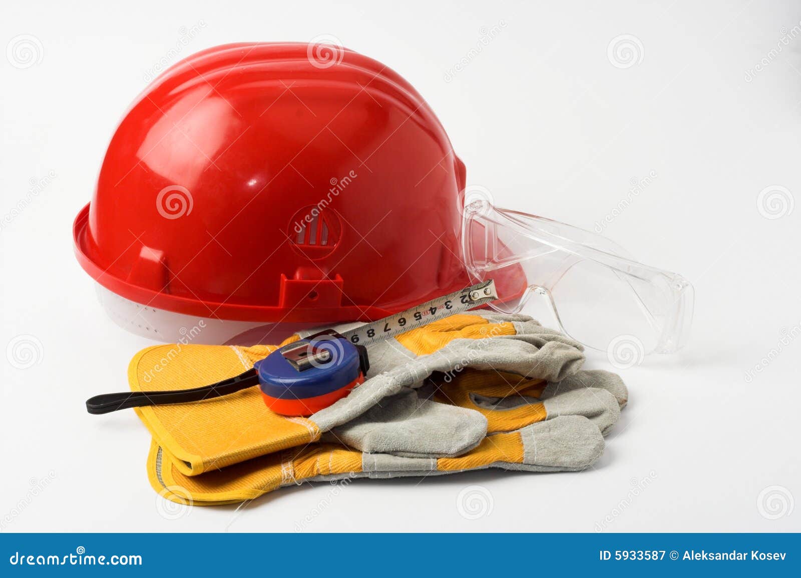 Safety gear stock image. Image of health, danger, goggles - 5933587