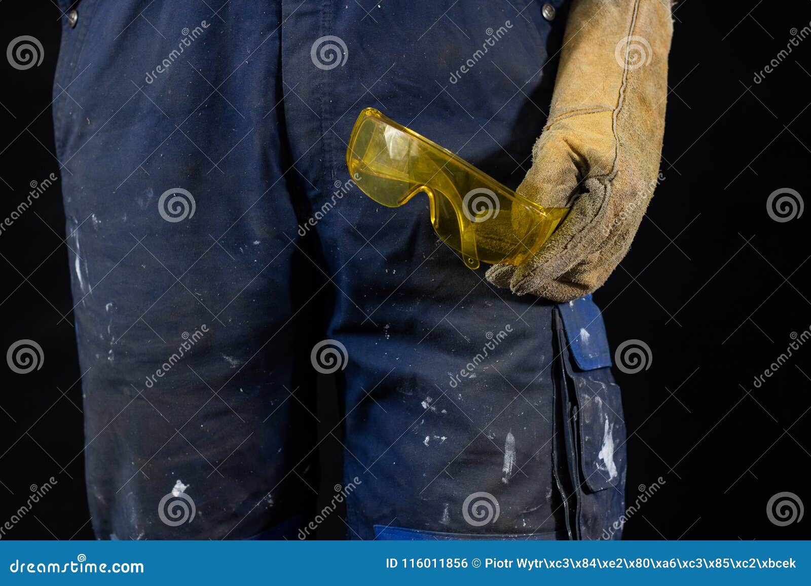 Safety Glasses for Construction Workers and Locksmiths. Protective ...