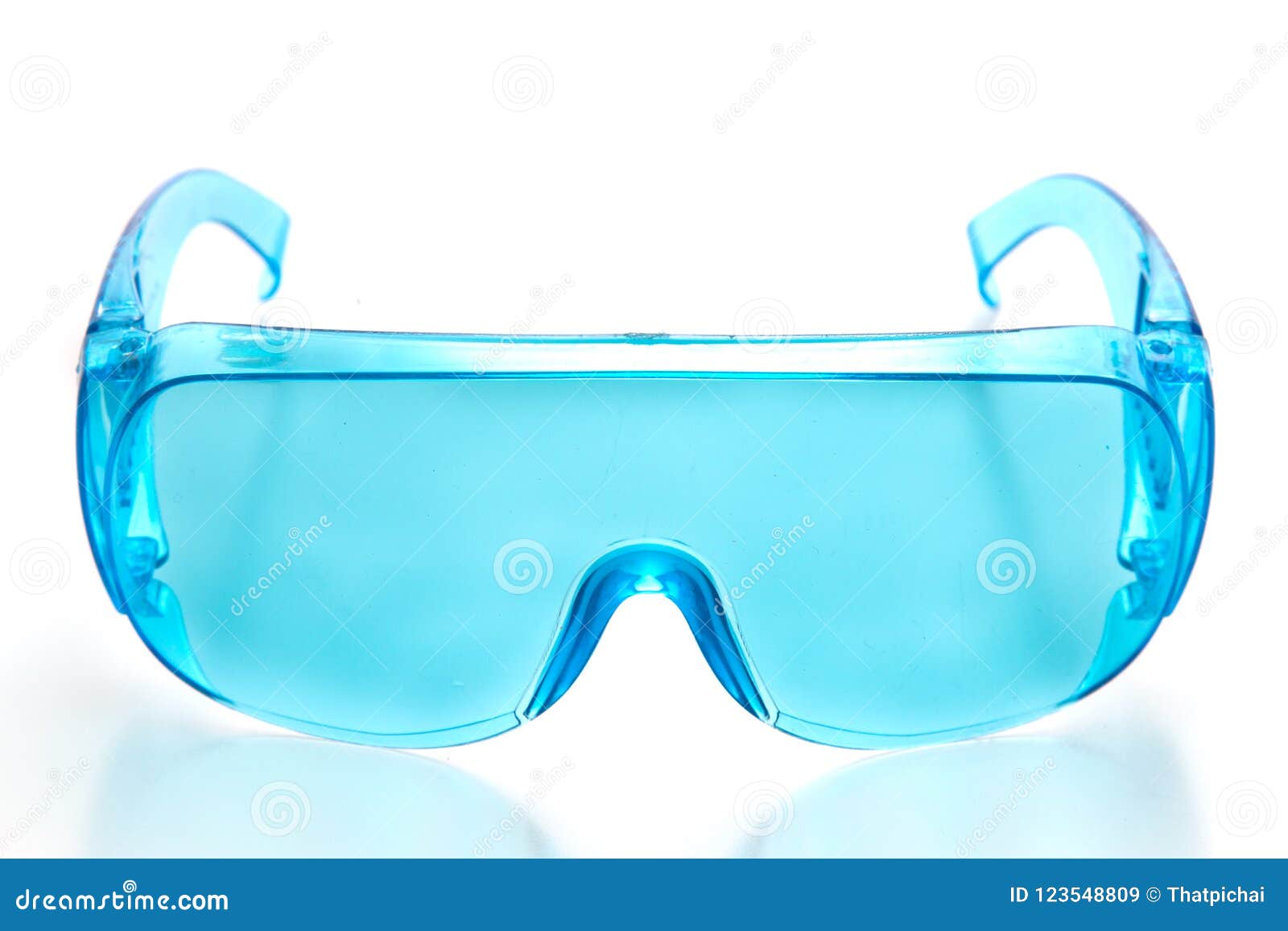 Safety Glasses Isolated on White Background Stock Image - Image of safe ...