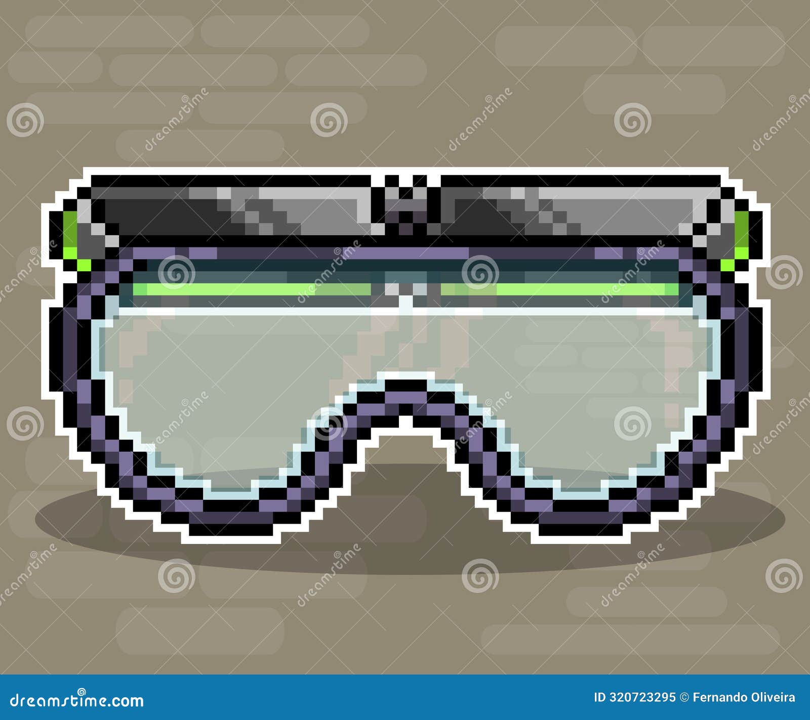 Safety Glasses,Vector,Pixel Art,Pixel Art Glasses,Work Glasses,pixel ...
