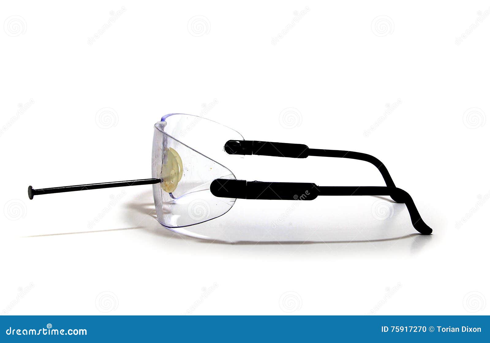 Safety Goggles Side stock photo. Image of eyewear, transparent - 75917270