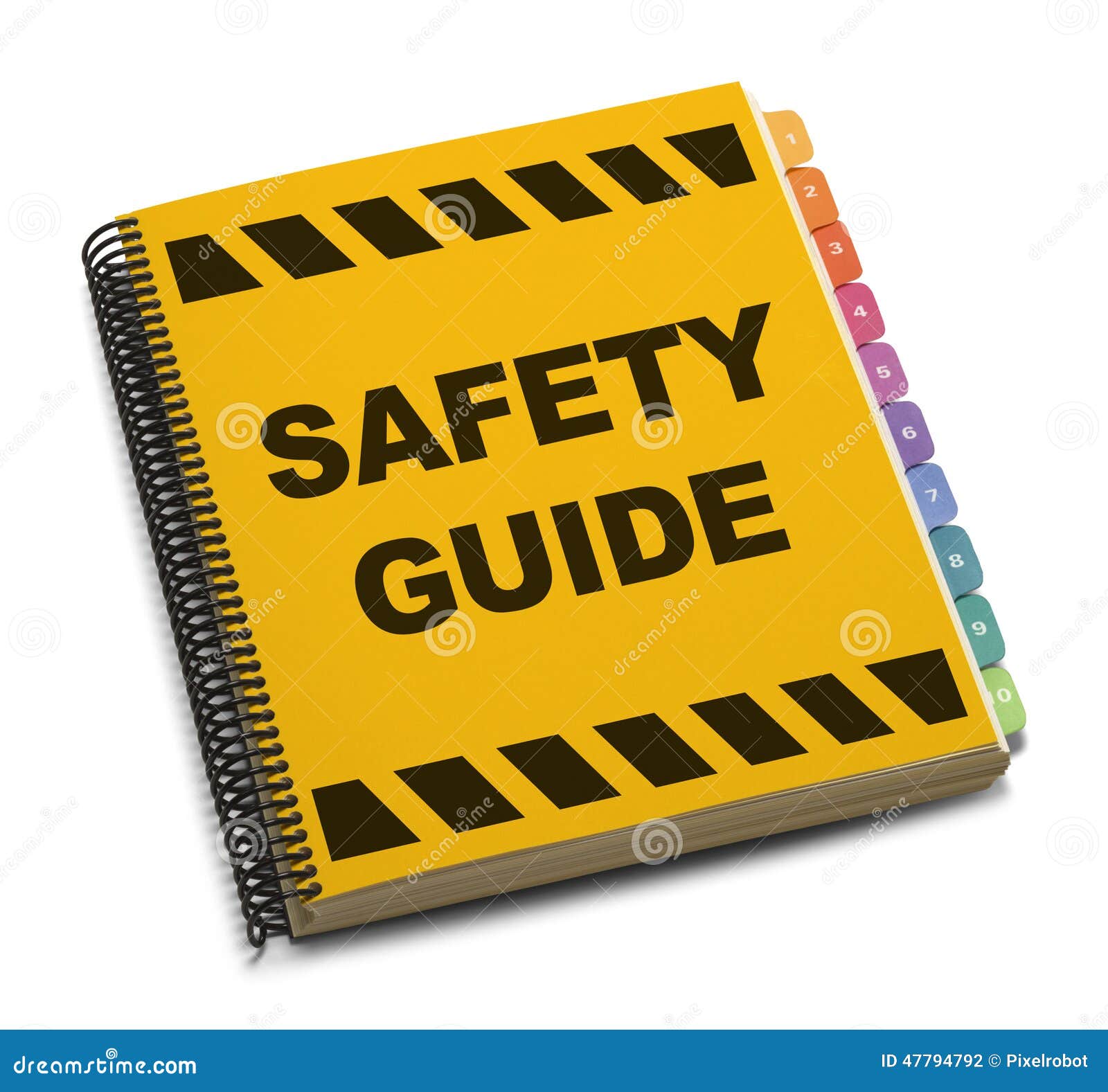 Safety Guide stock photo. Image of business, background - 47794792