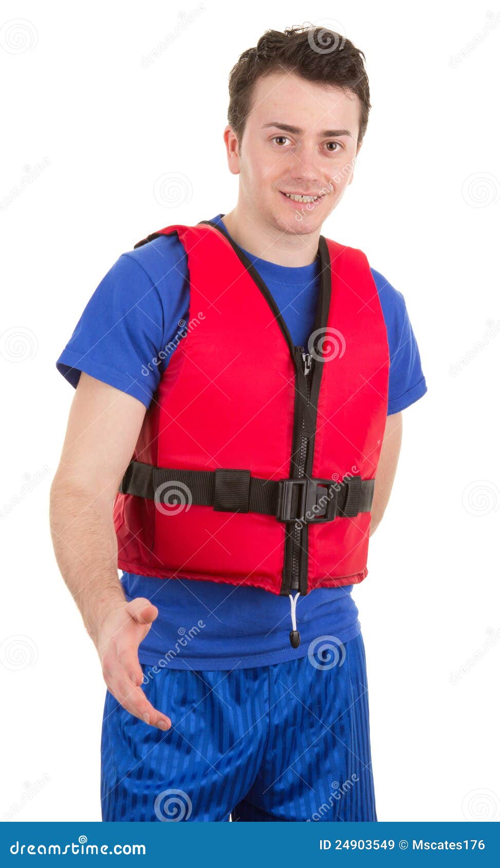 Safety Guy with a Handshake Stock Image - Image of smile, white: 24903549