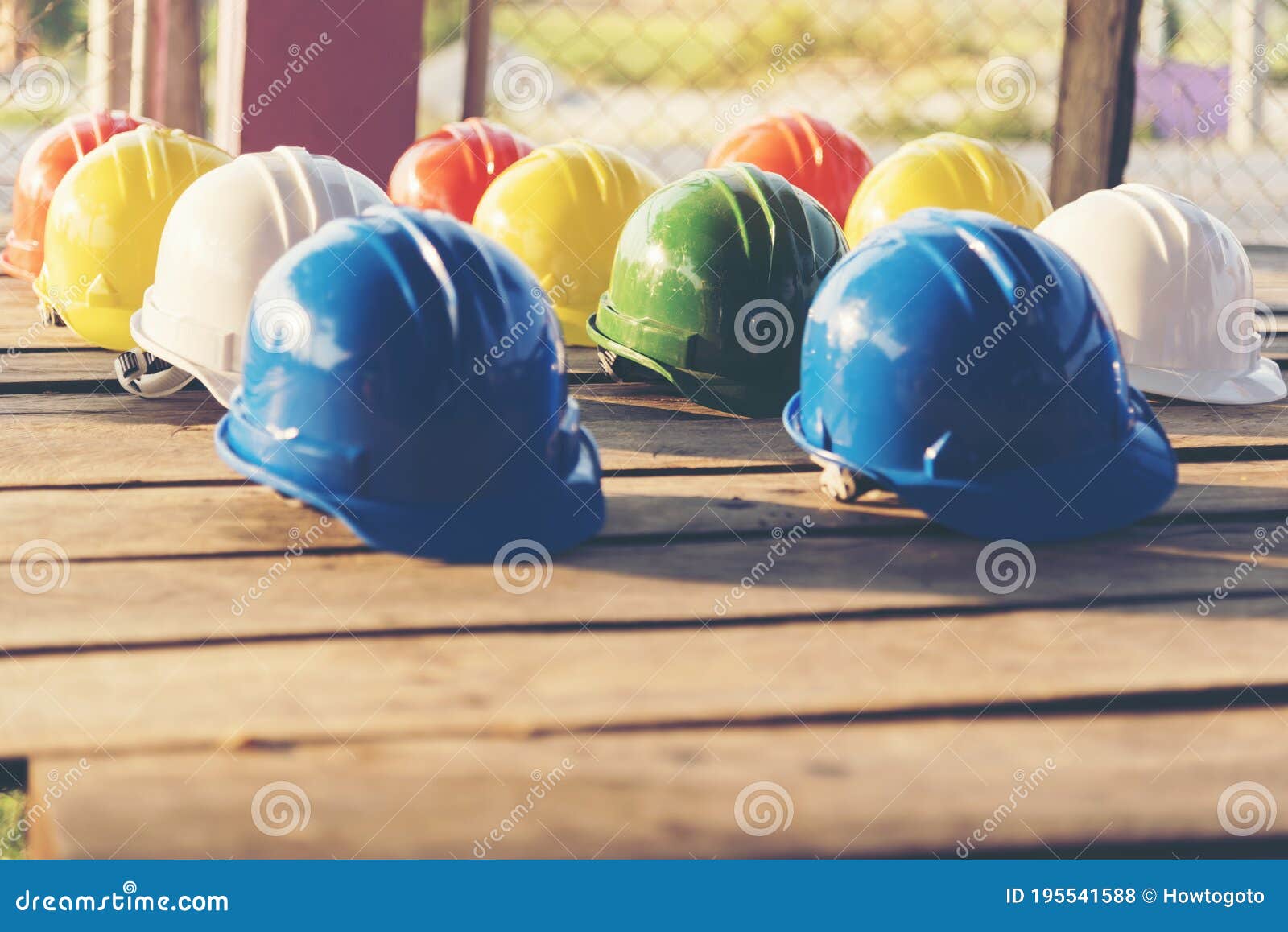 Safety Hardhat Helmet Engineering Construction Worker Equipment. Hard ...