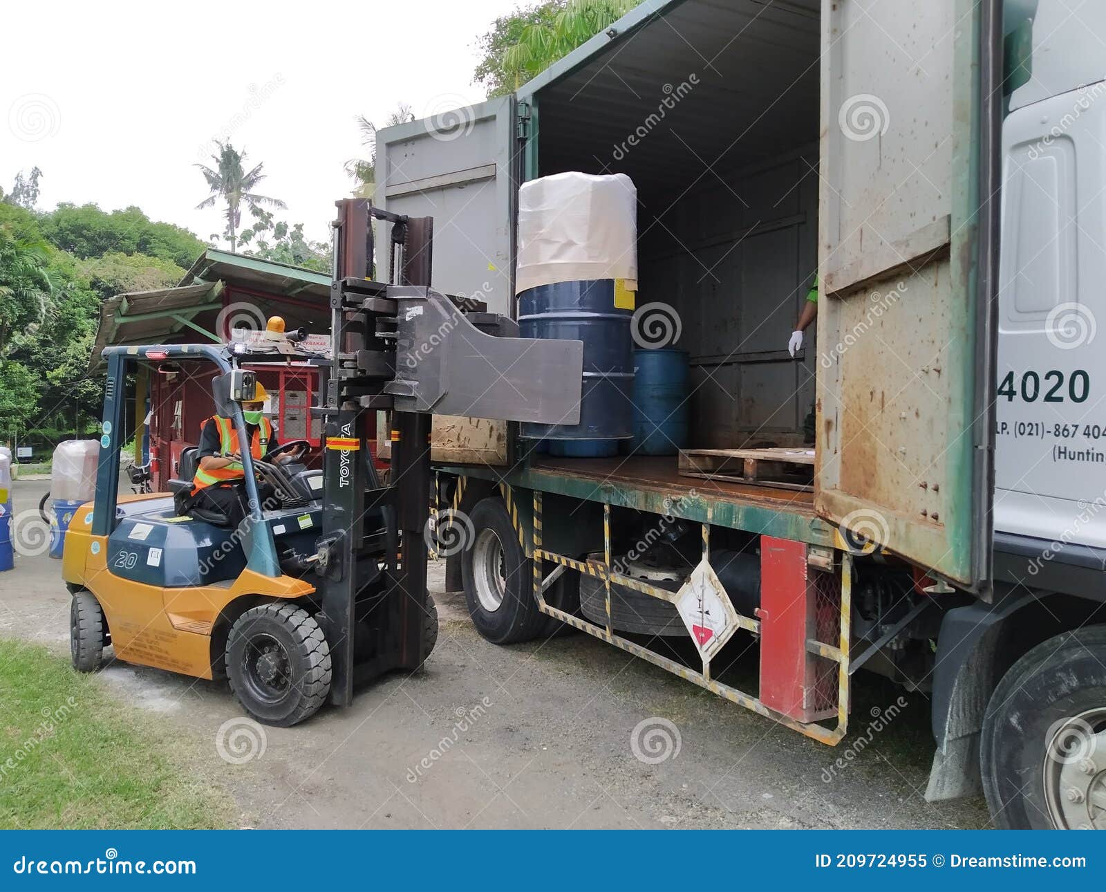 Hazardous Material Loading