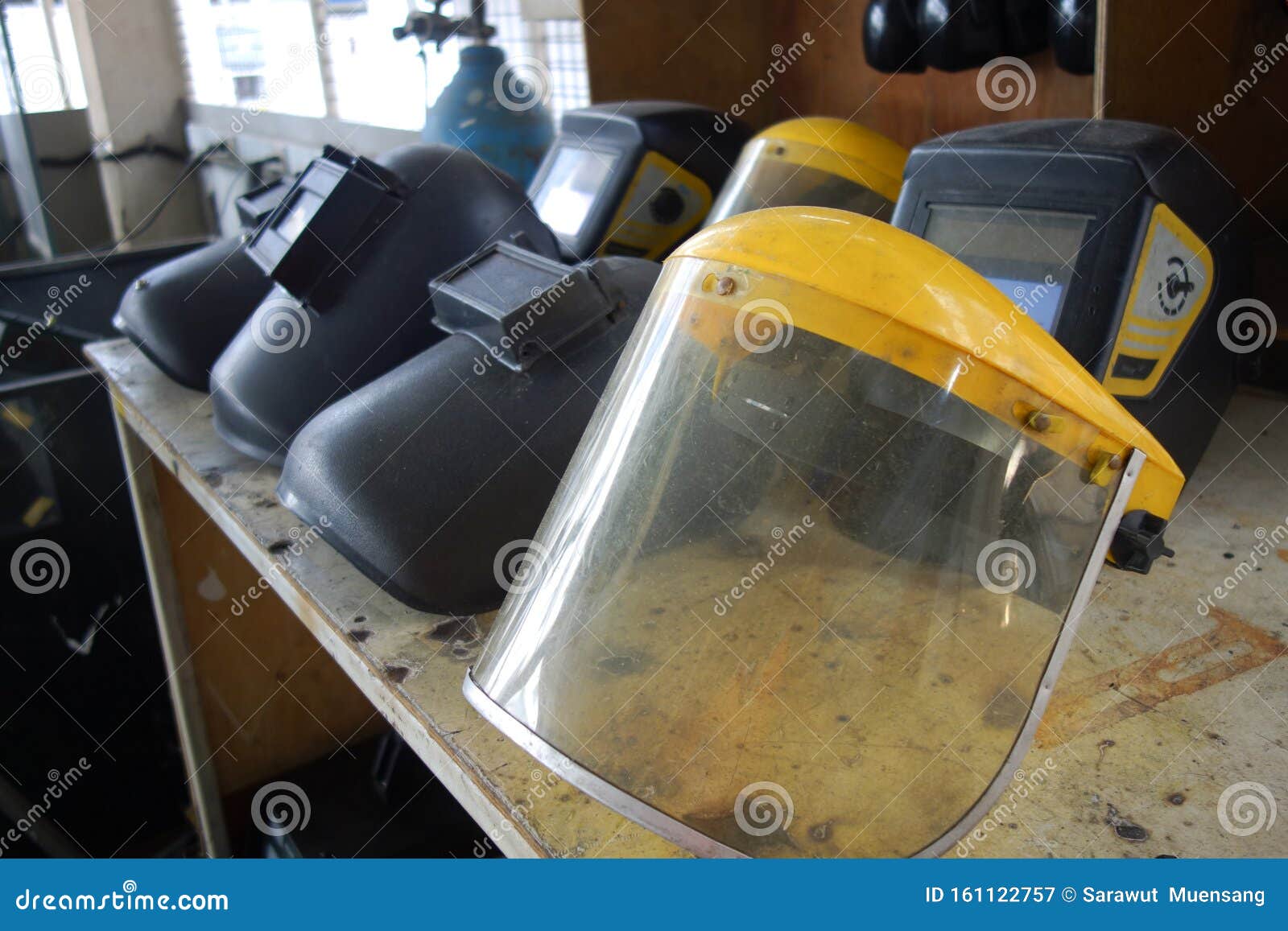 Safety Helmet Engineering stock image. Image of close - 161122757