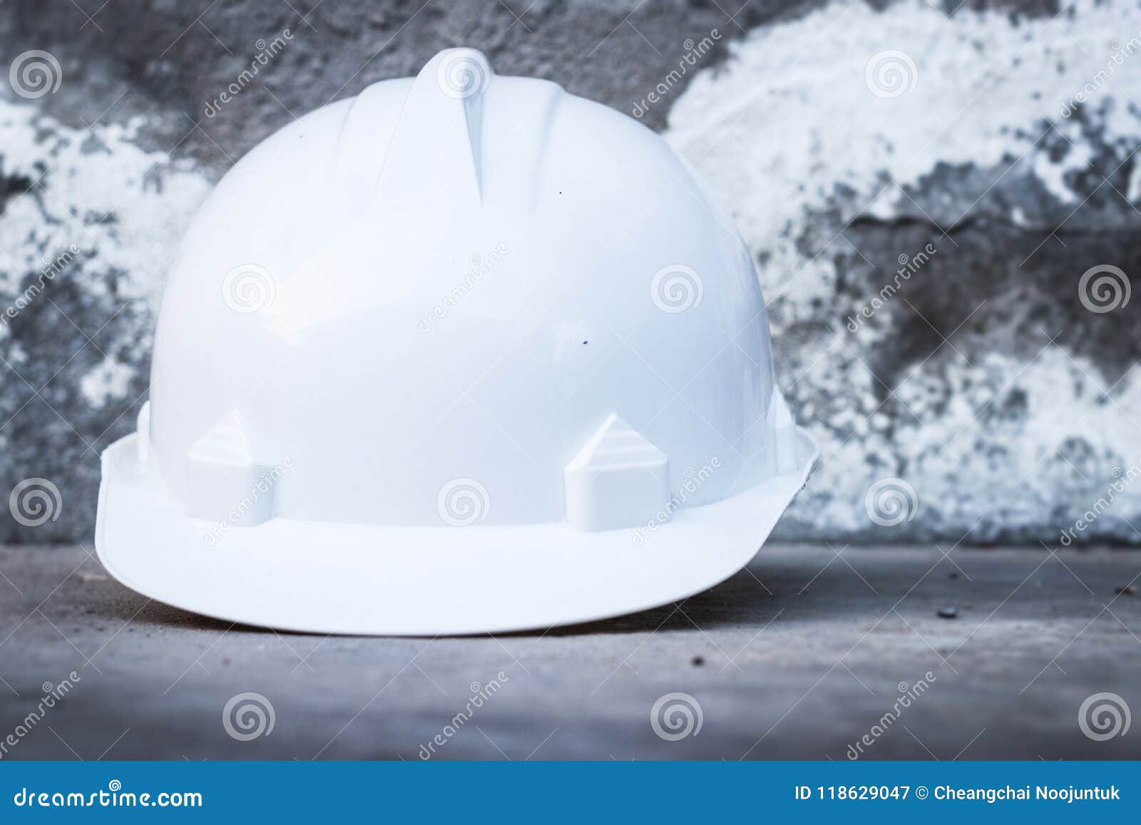 Safety Helmet for Engineers Stock Image - Image of project, draft ...
