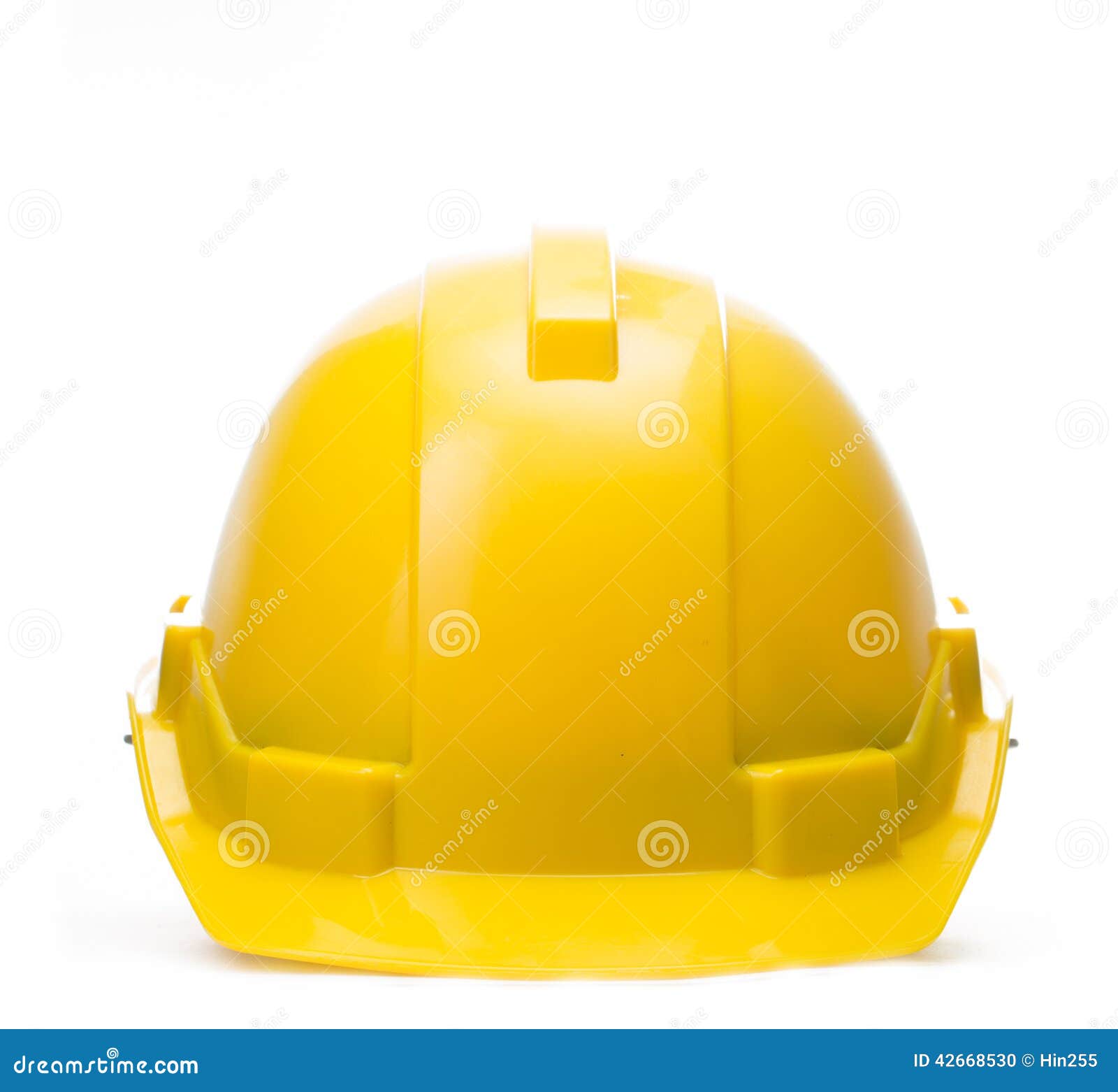 Safety Helmet Isolated with White Background Stock Photo - Image of ...