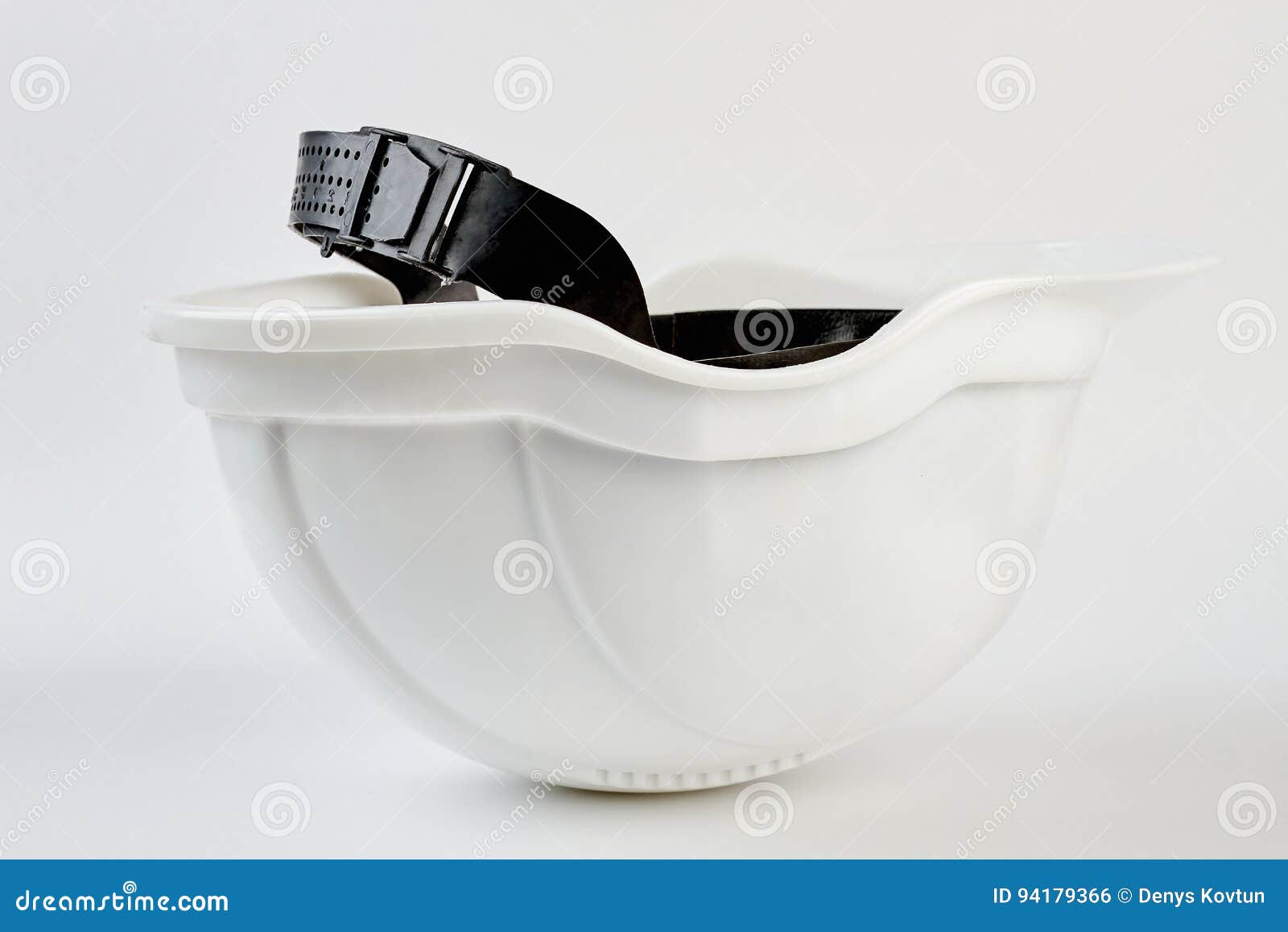Safety Helmet Isolated on White. Stock Photo - Image of employee ...