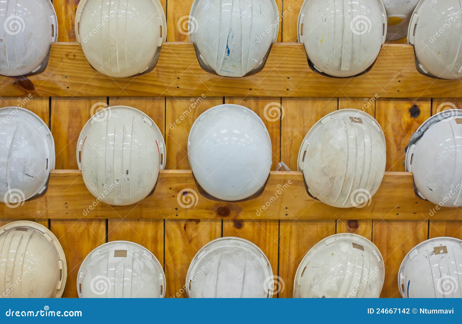 Safety helmet in locker stock photo. Image of protective - 24667142