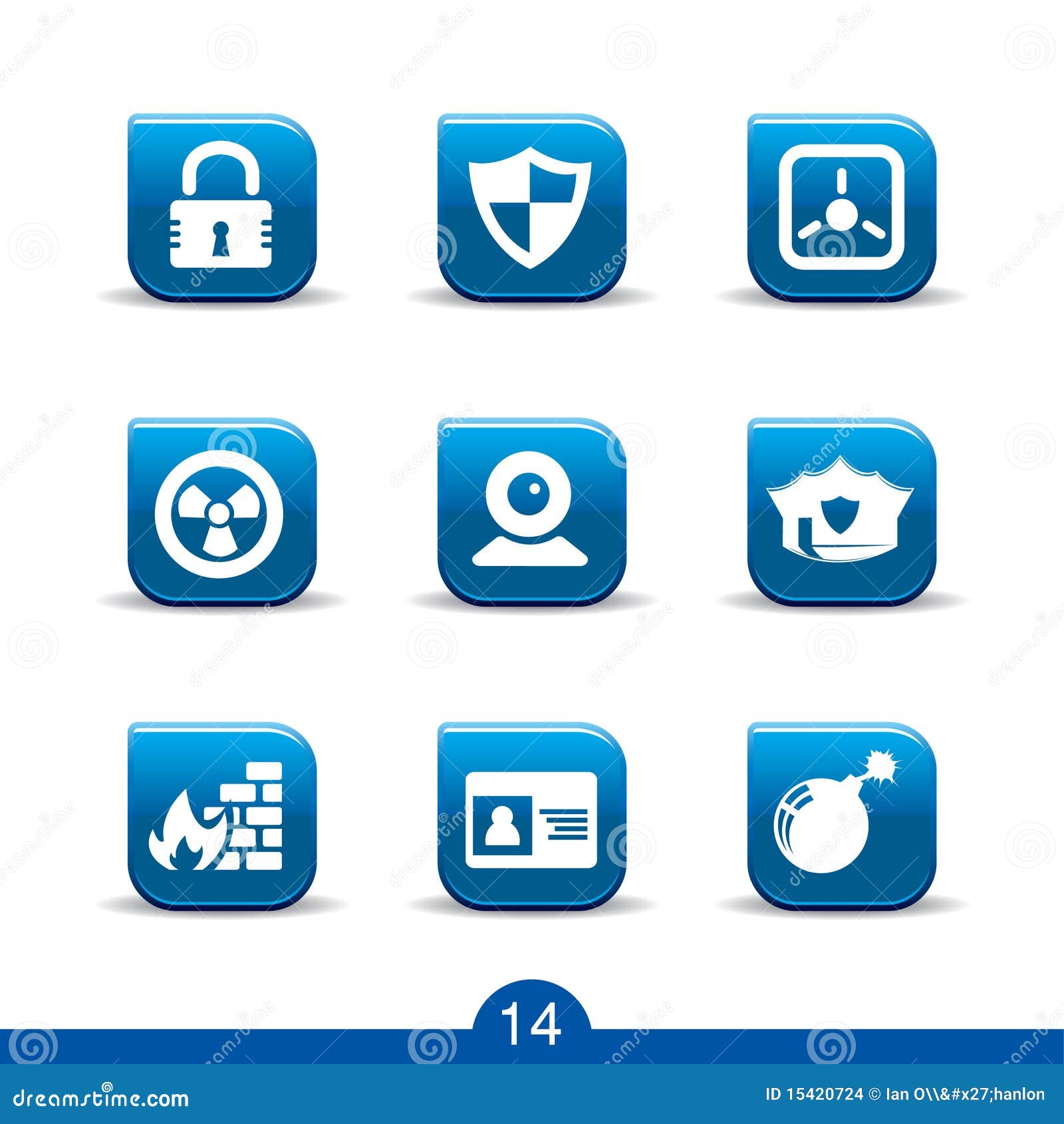 Safety Icons 14..smooth Series Stock Vector - Illustration of series ...