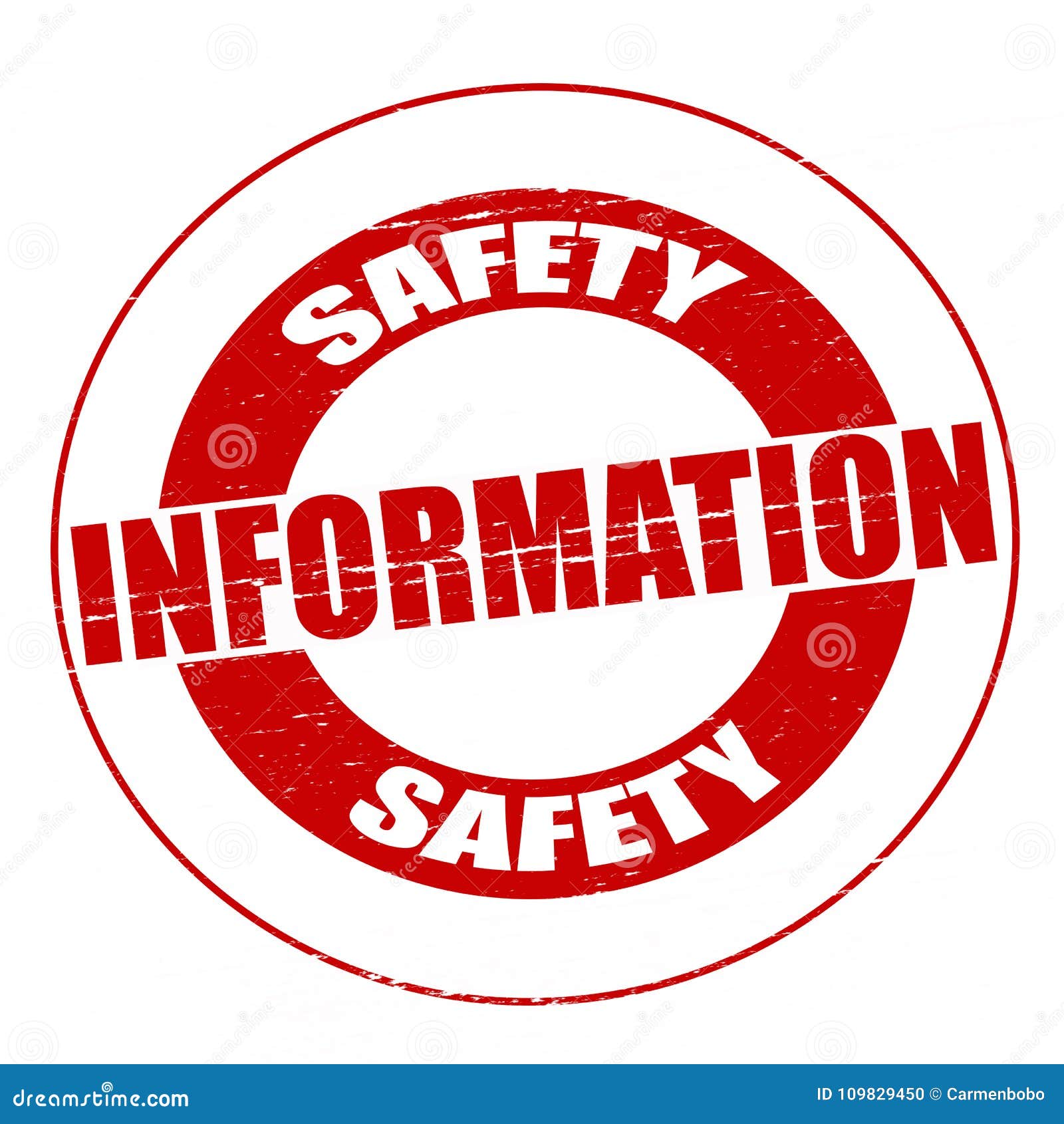Safety information stock illustration. Illustration of informing ...