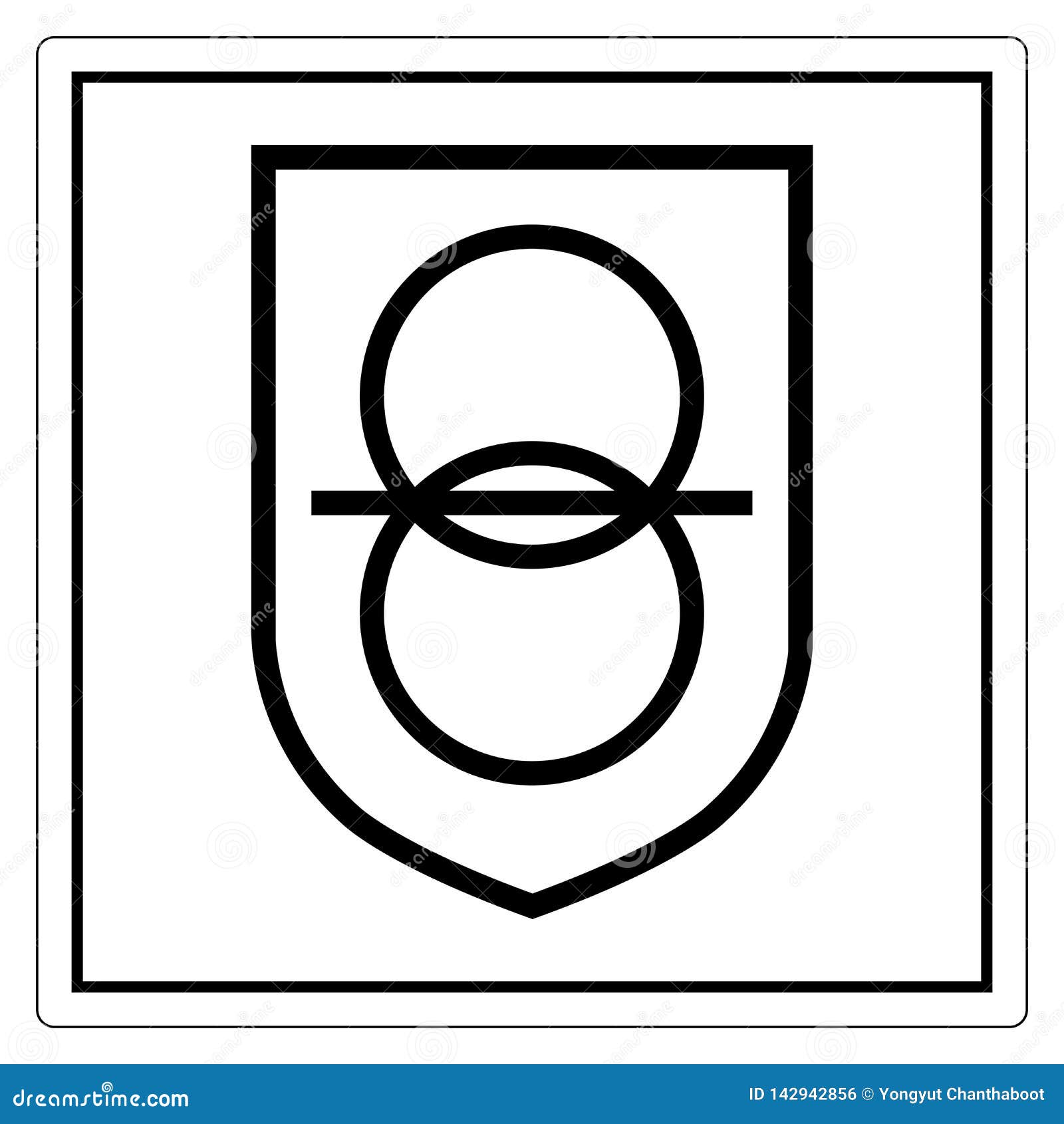 Safety Isolating Transformer Symbol Sign Vector Illustration ... Safety Isolating Transformer Symbol Sign Vector Illustration ...