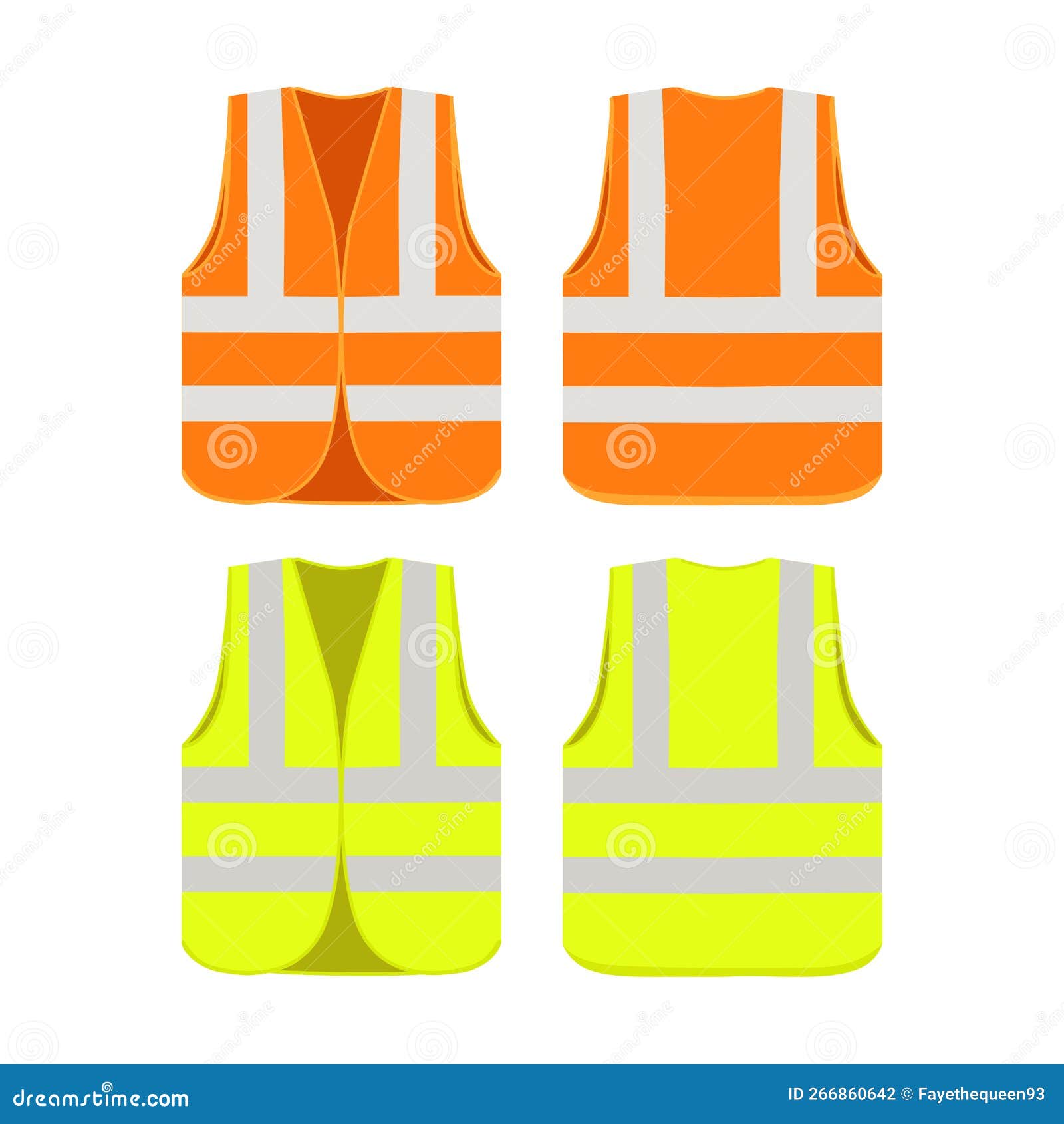 Vis Vest. Visible Jacket. Yellow Visible Vest For Safety. Jacket For ...