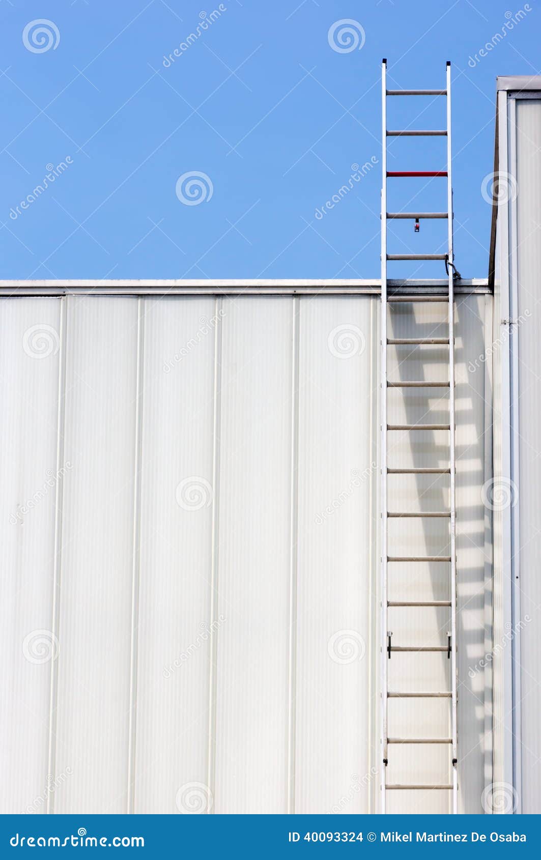 Safety ladder stock photo. Image of danger, rescue, railing - 40093324