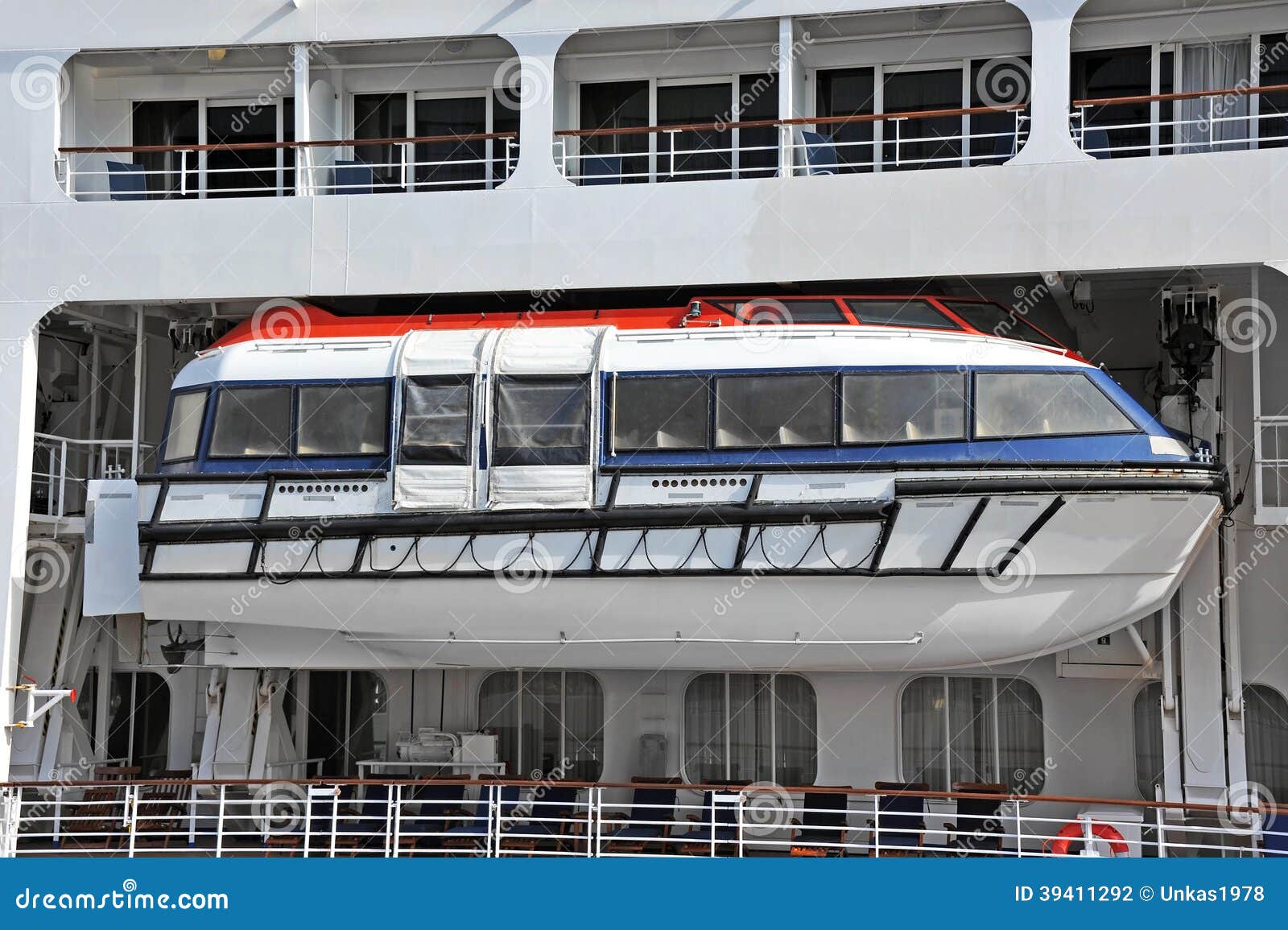 Safety lifeboat stock photo. Image of navy, liferaft - 39411292