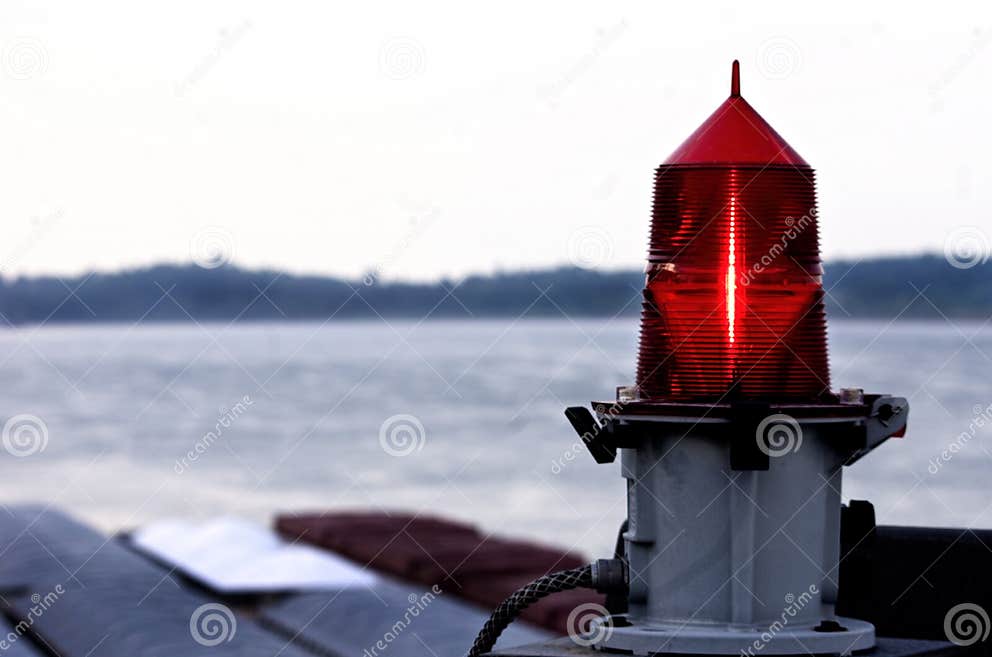 Safety Light stock photo. Image of commerce, barge, light - 53894182