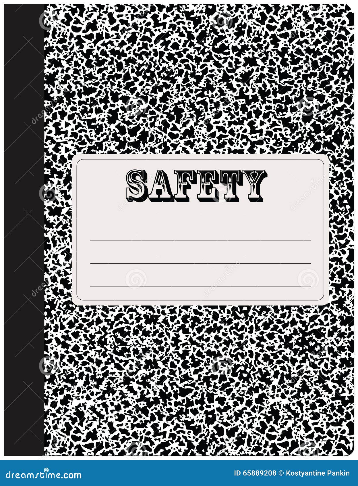 Safety, Log for Industrial Use Stock Vector - Illustration of notebook ...