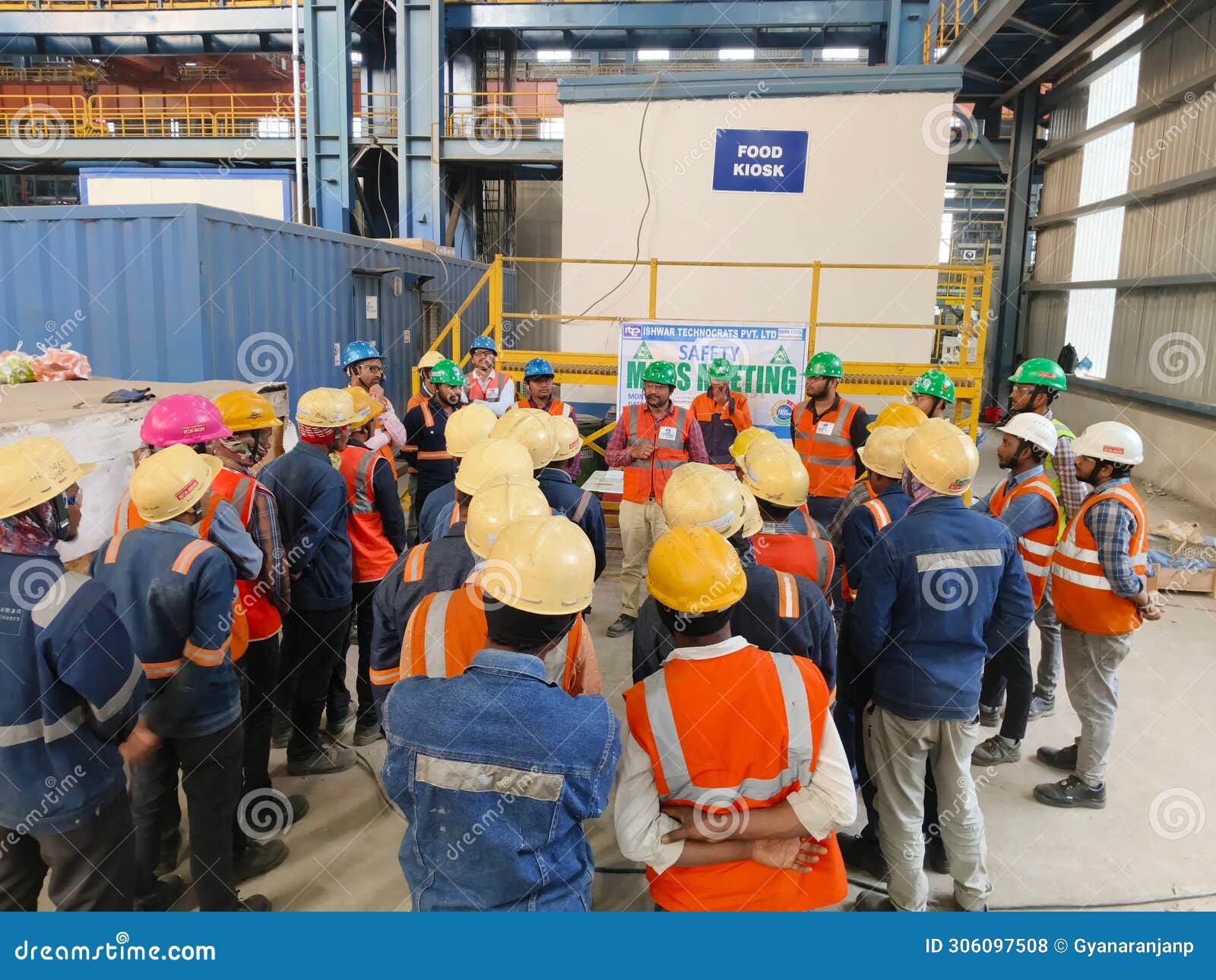 Safety meetings photo editorial stock photo. Image of crowd - 306097508