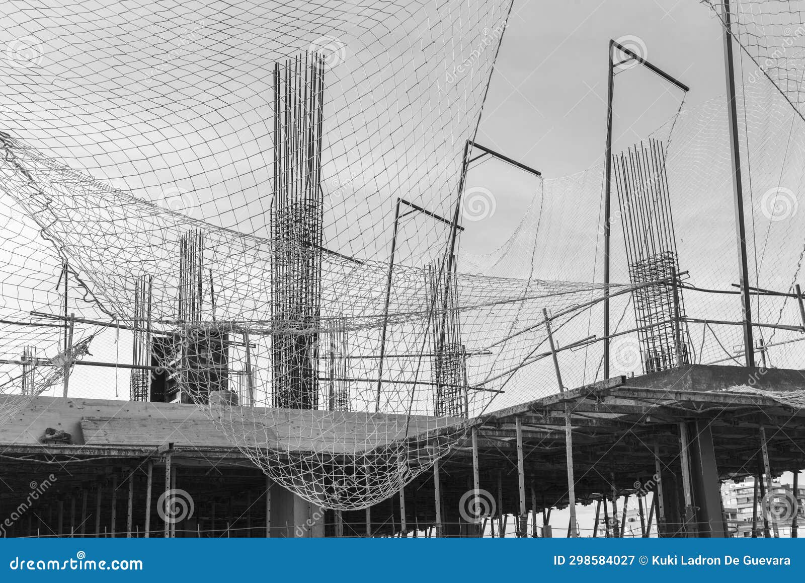Safety Nets in the Construction of a Residential Building Stock Image ...