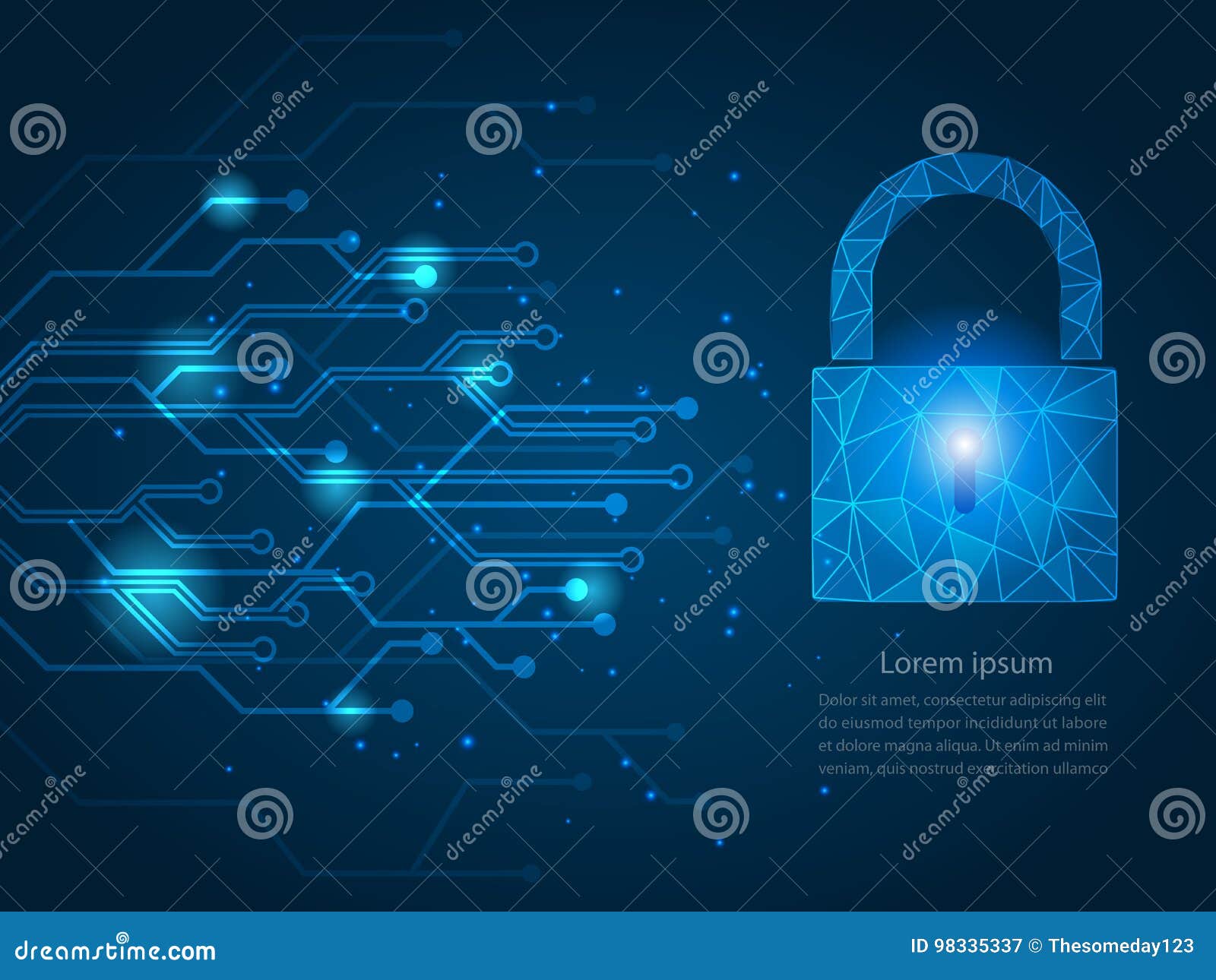Safety Network Security Concept-2 Stock Vector - Illustration of ...