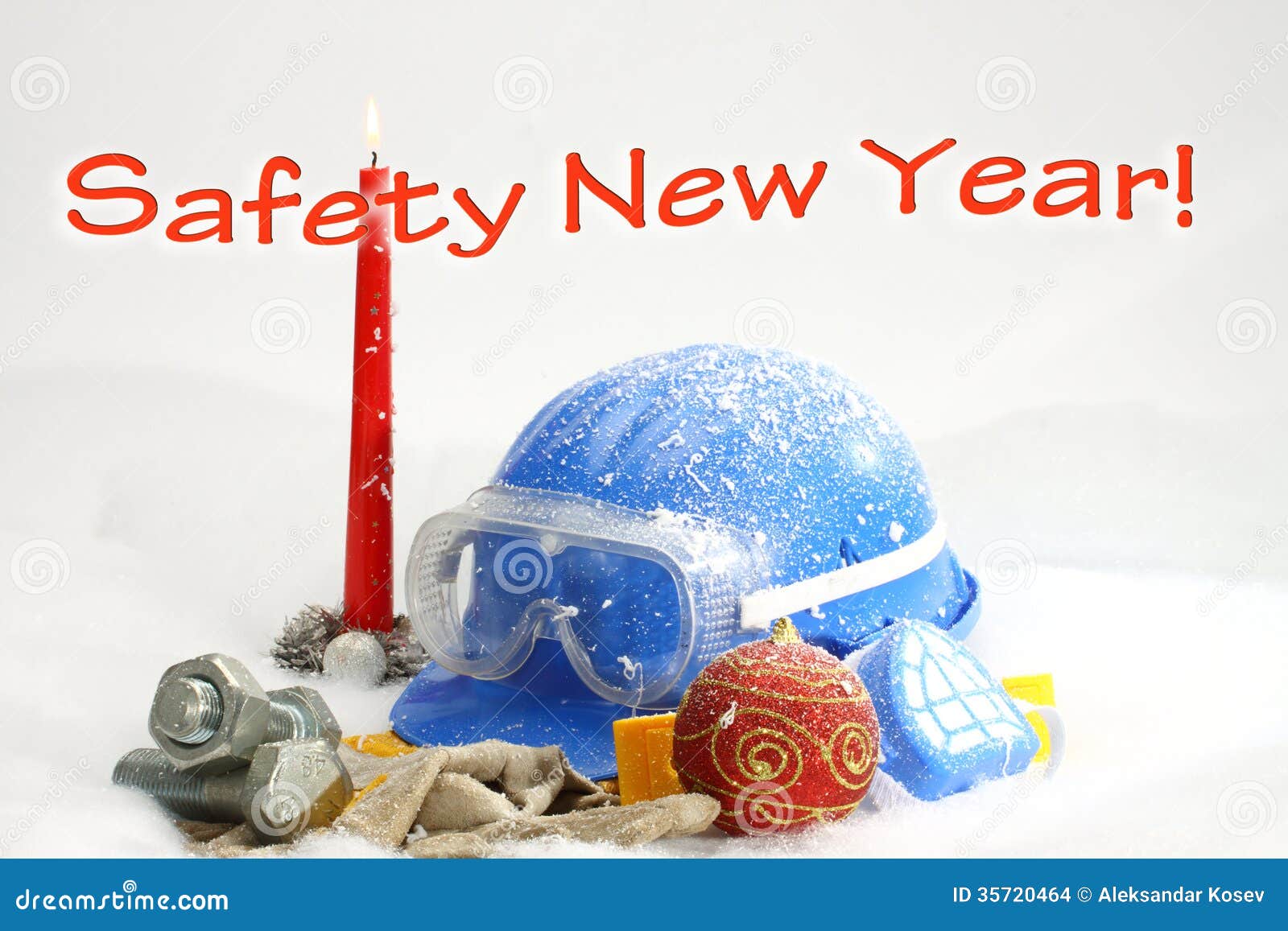 Safety New Year stock photo. Image of life, snow, goggles - 35720464