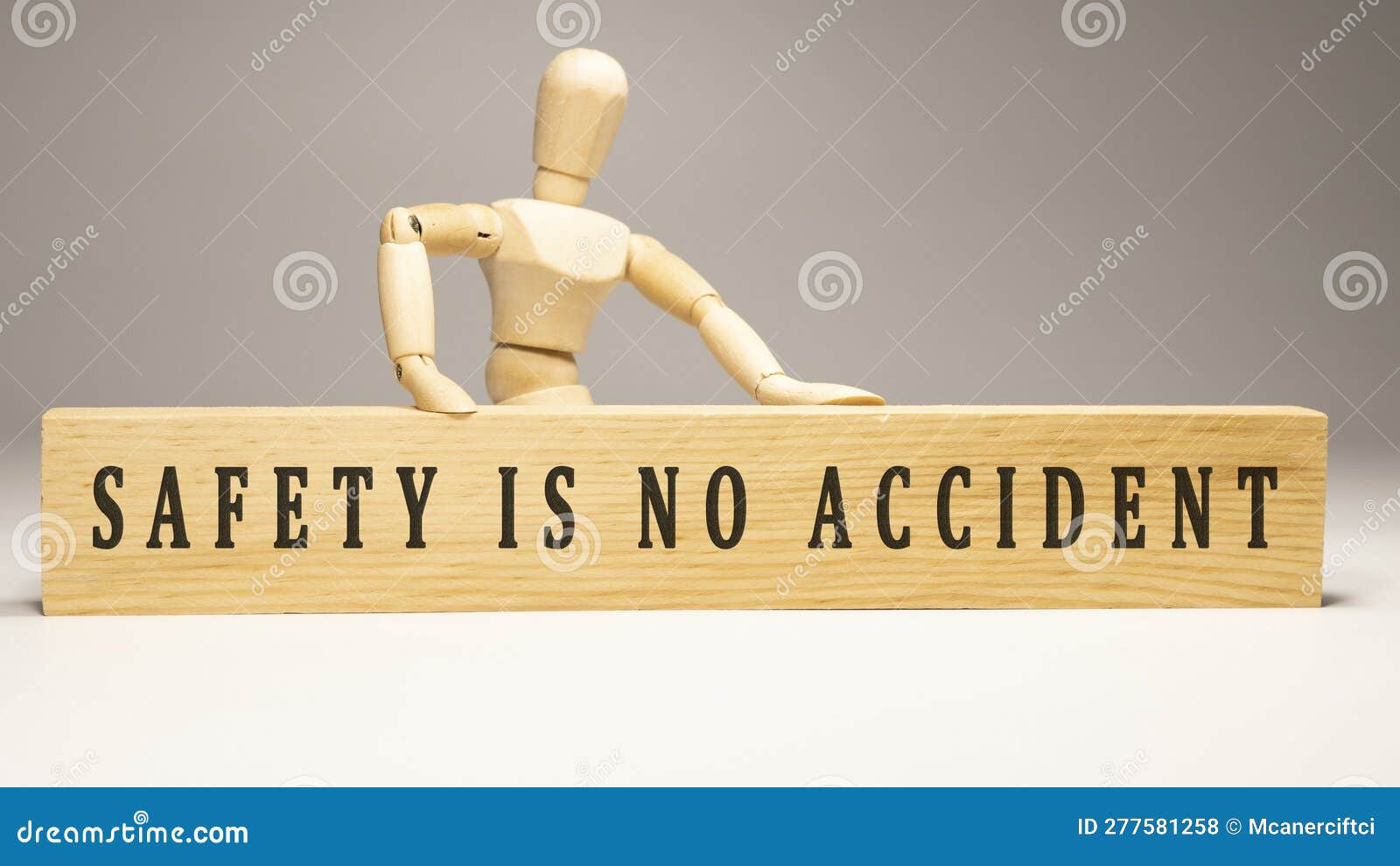 Safety is No Accident. Written on Wooden Surface Stock Photo - Image of ...