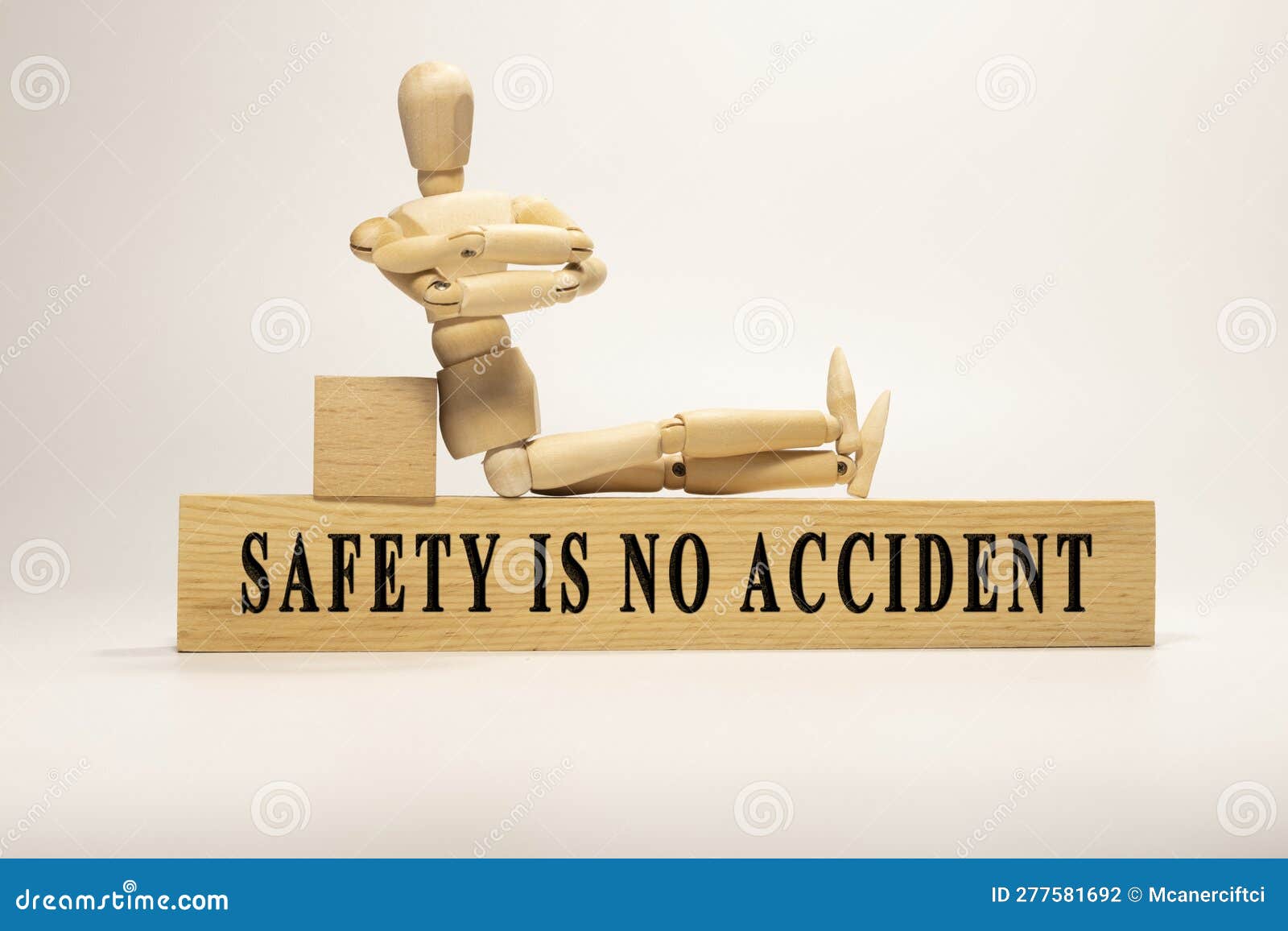 Safety is No Accident. Written on Wooden Surface Stock Photo - Image of ...