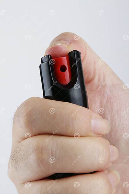 Safety with Pepper Spray stock photo. Image of self, safety - 13531360