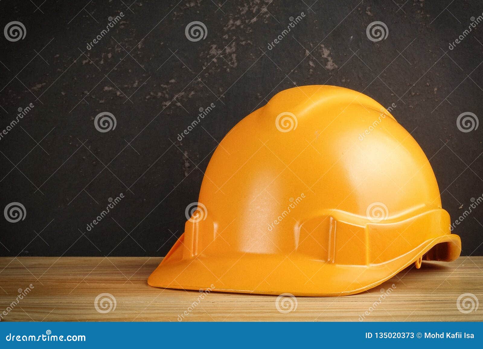 Safety Personal Protective EquipmentPPE on a Rustic Black Background ...